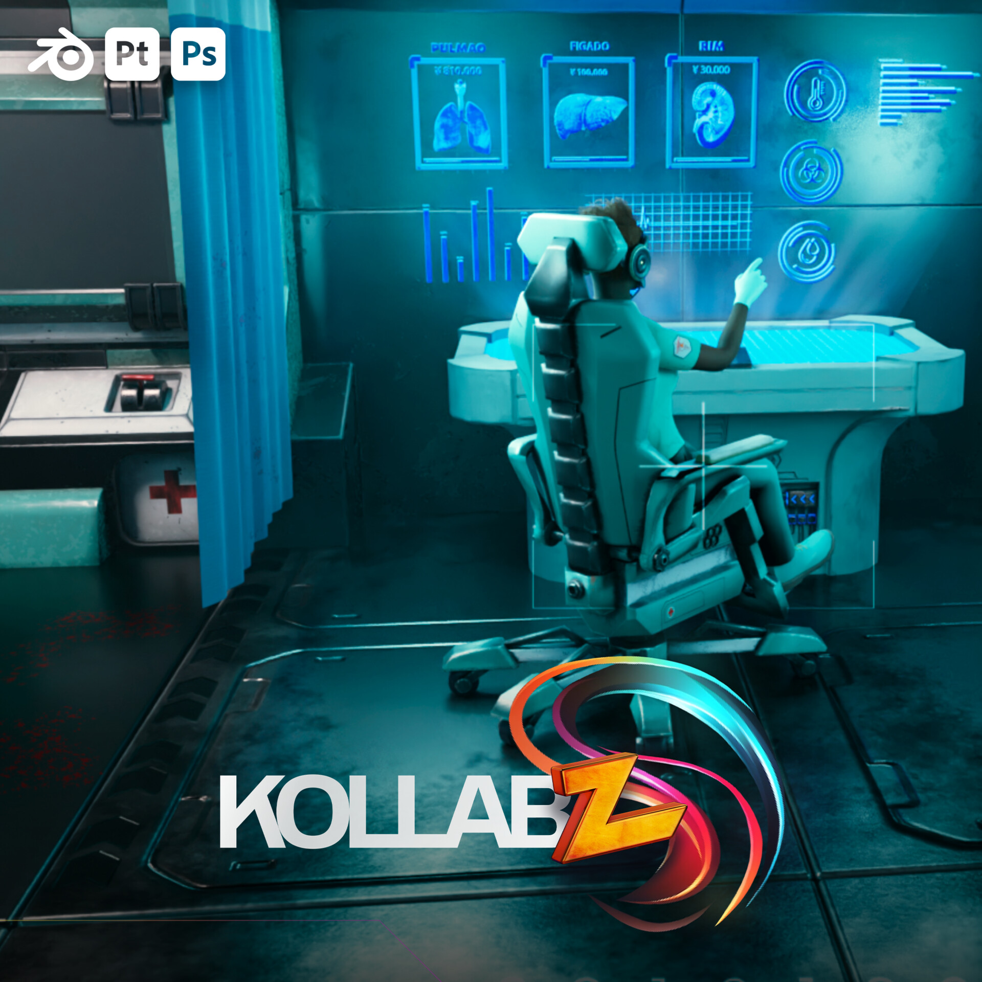 ArtStation - Scifi Laboratory Kollab Z Season 1