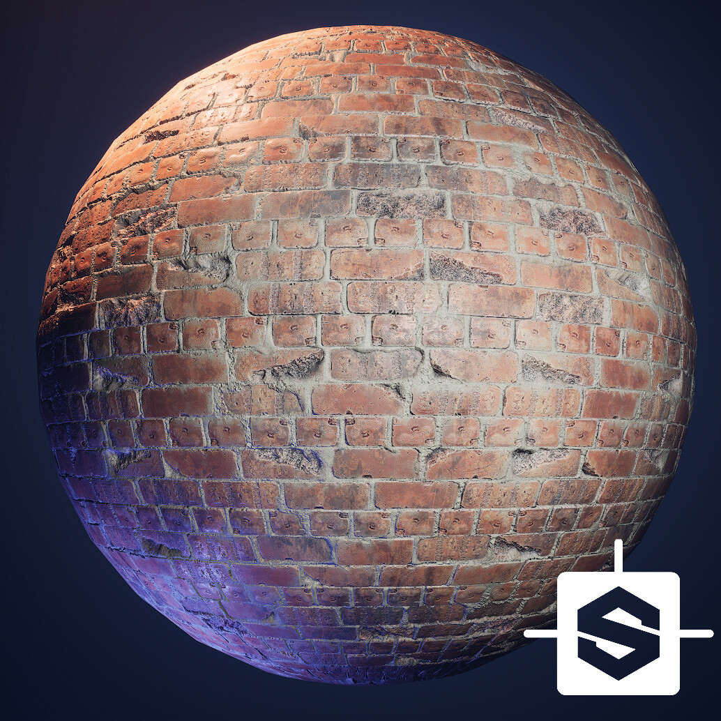 ArtStation - Procedural Brick Material - Substance/UE5