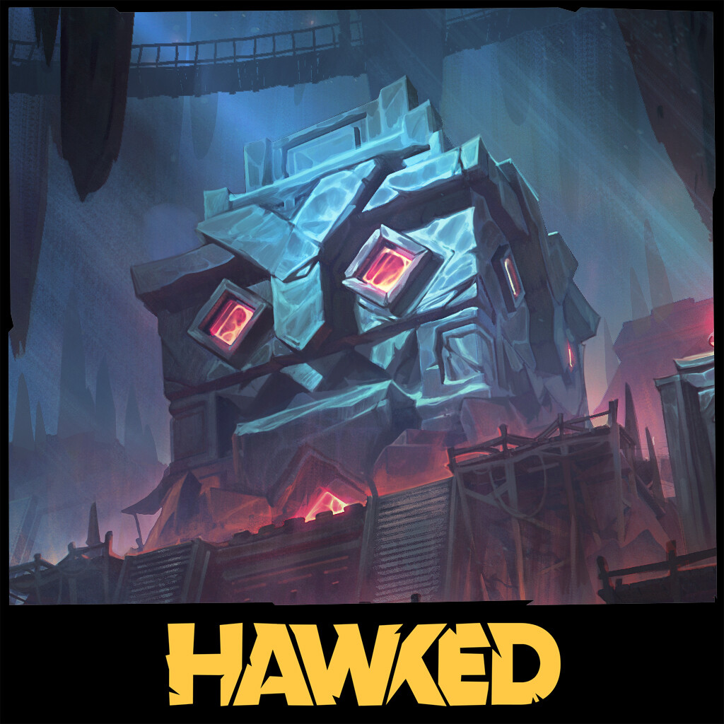 ArtStation - HAWKED pitch artwork