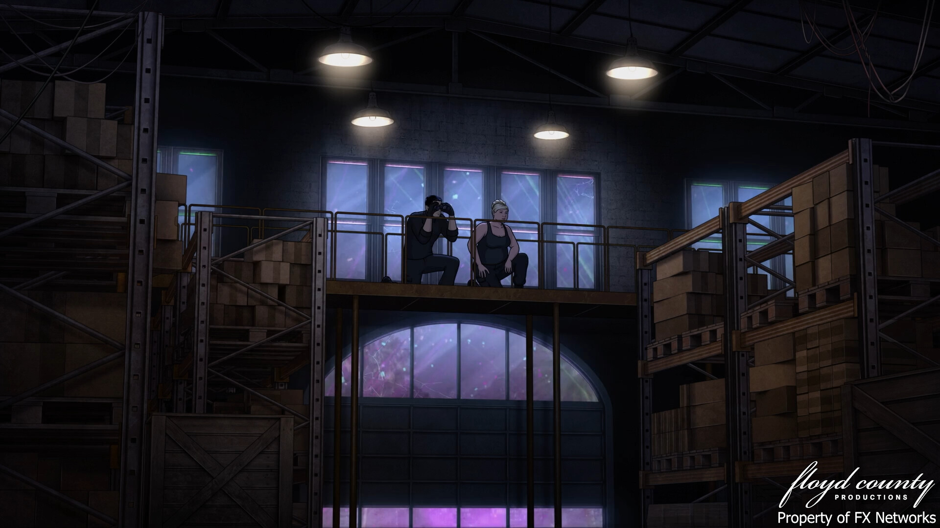 ArtStation - Archer 'Into The Cold' 3D Environment: Warehouse