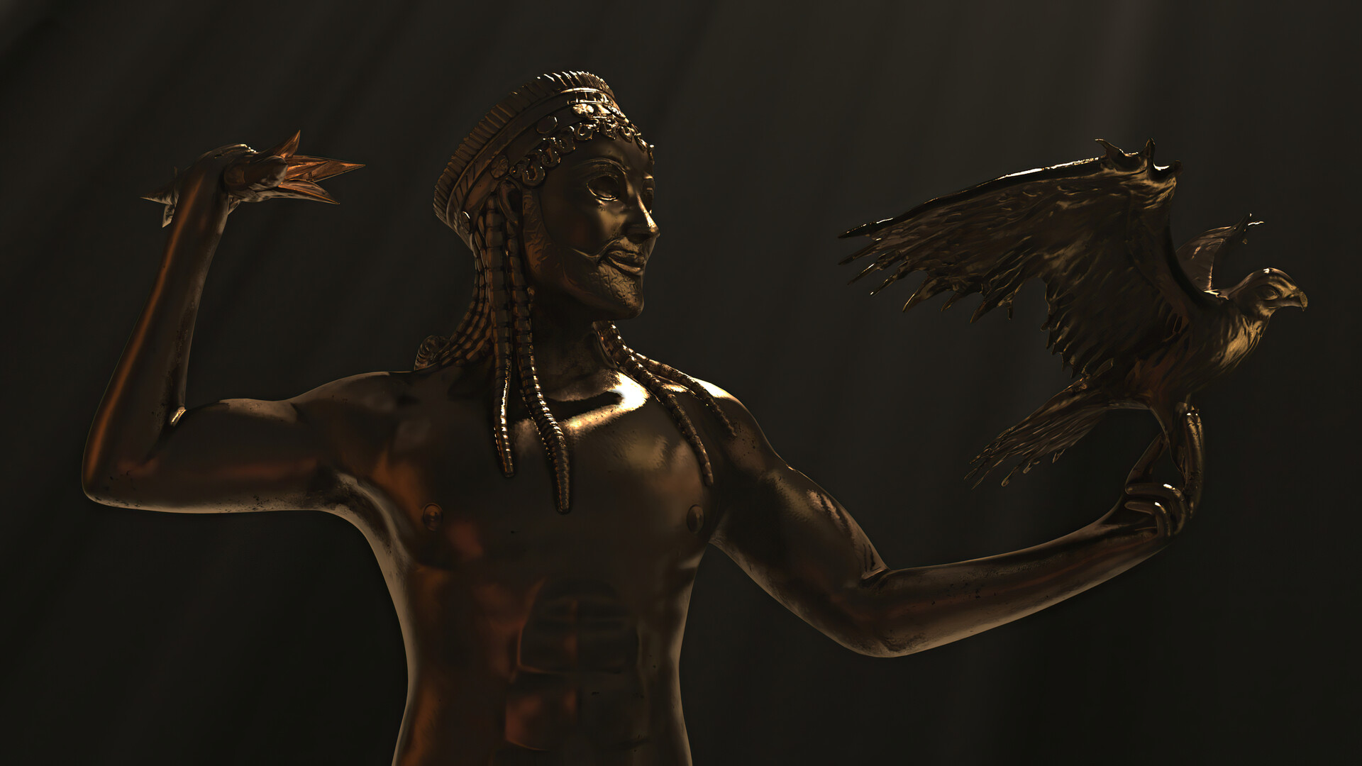 ArtStation - Zeus Sculpture