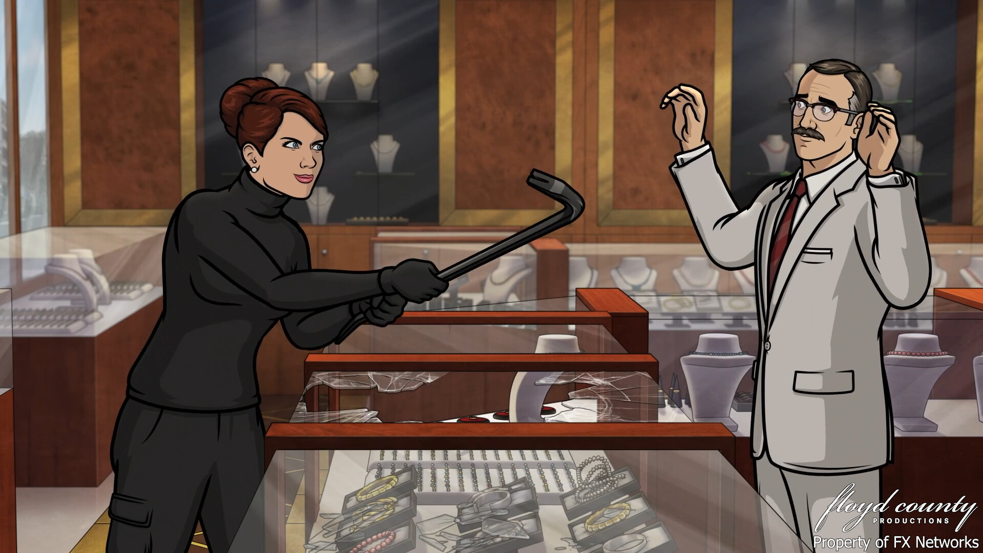 ArtStation - Archer 'Into The Cold' 3D Environment: Jewelry Store