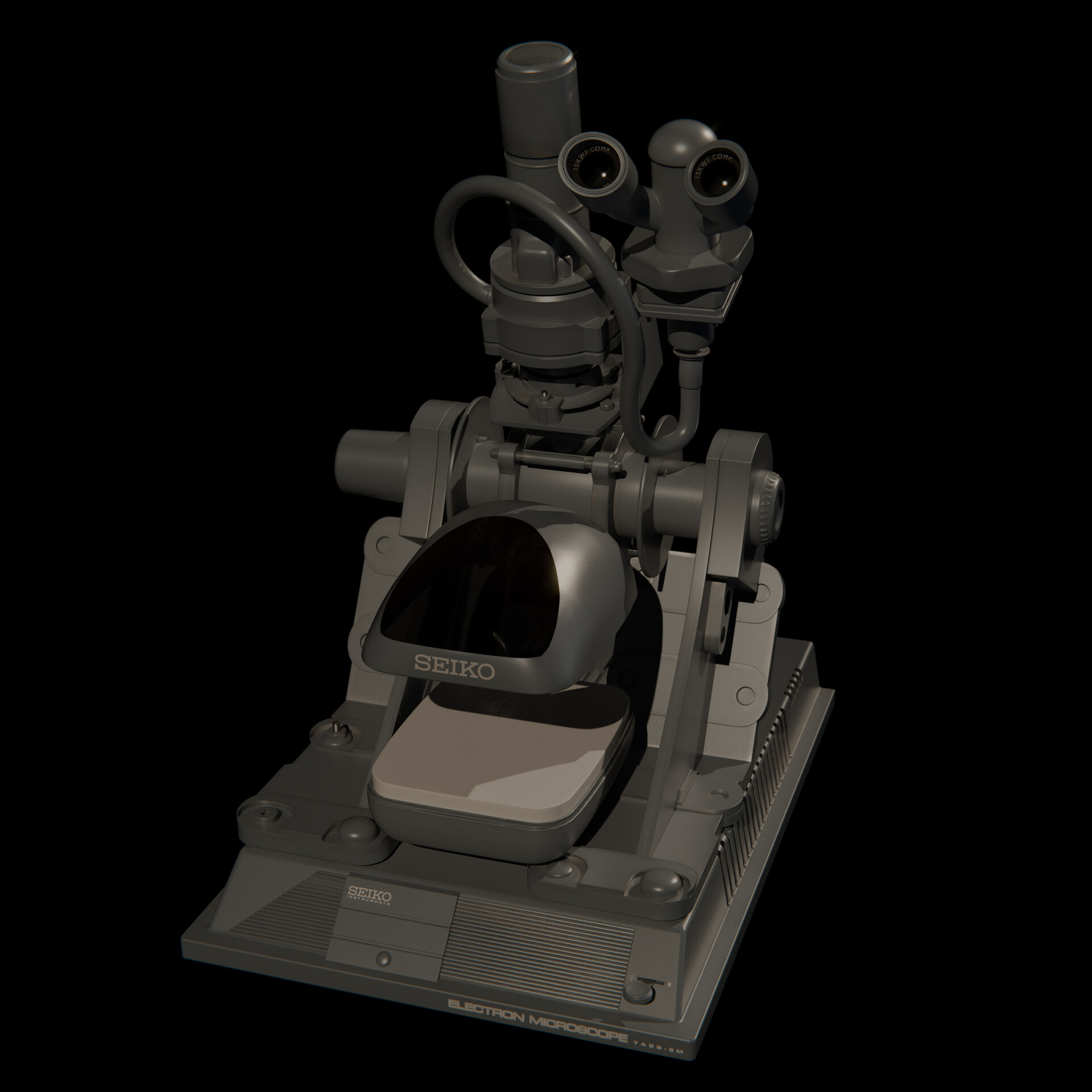 ArtStation - Prop Microscope - Red Dwarf
