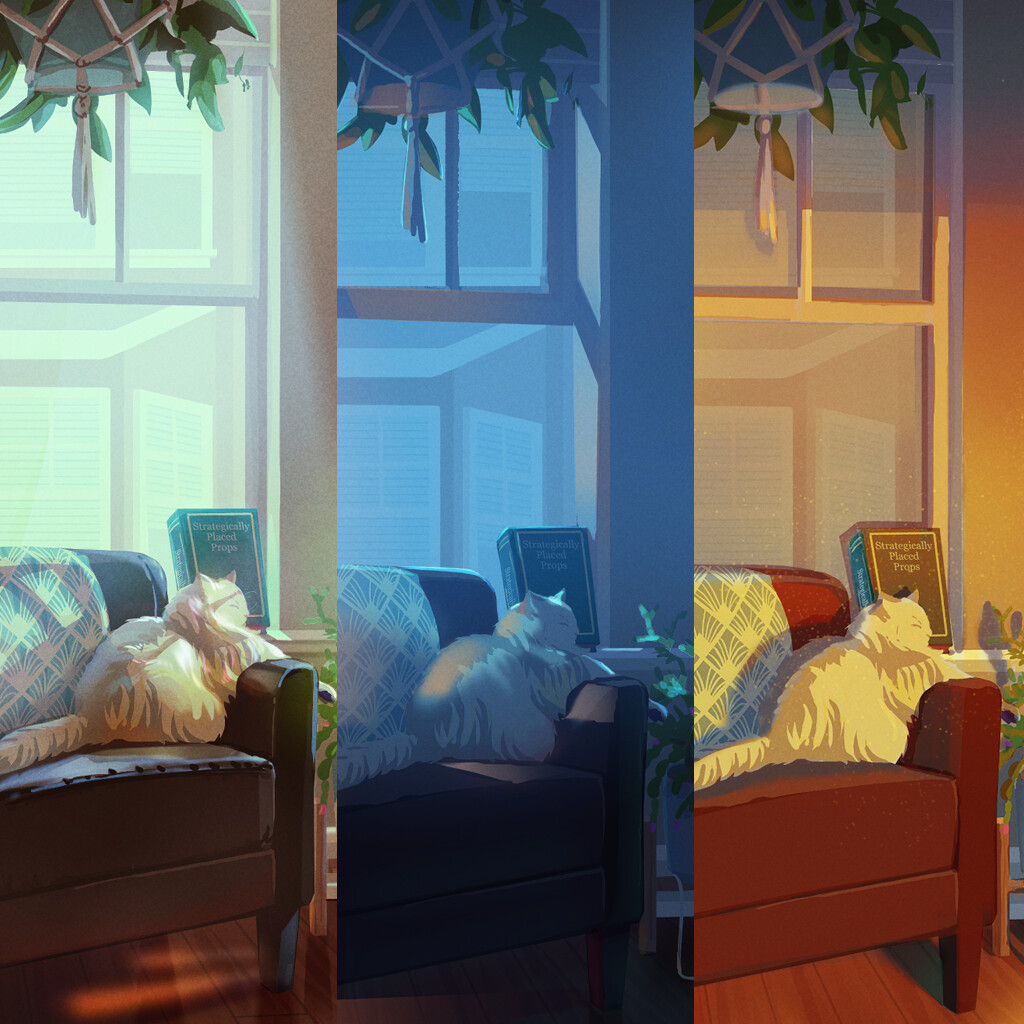 ArtStation - Color and Light Study