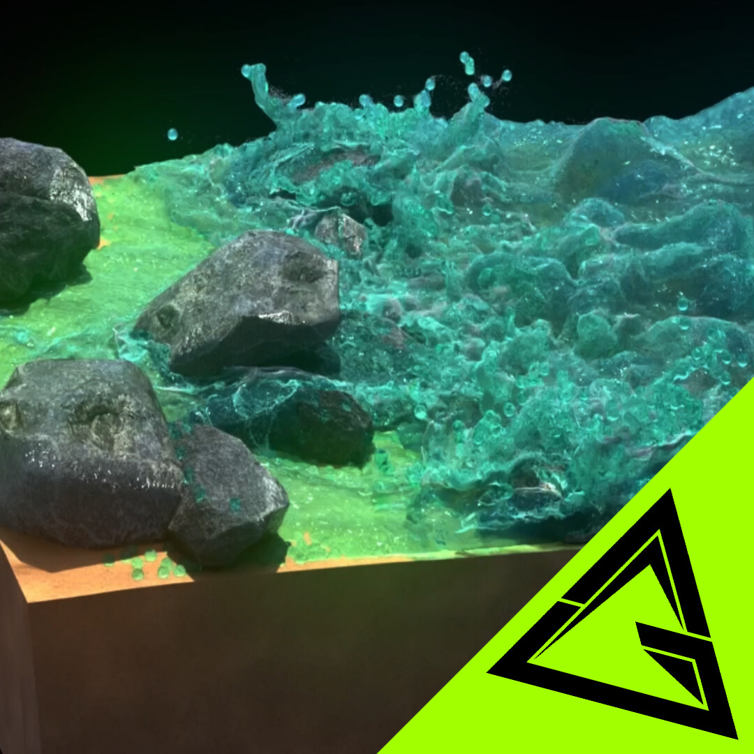 ArtStation - Ocean Scene (Simulation)