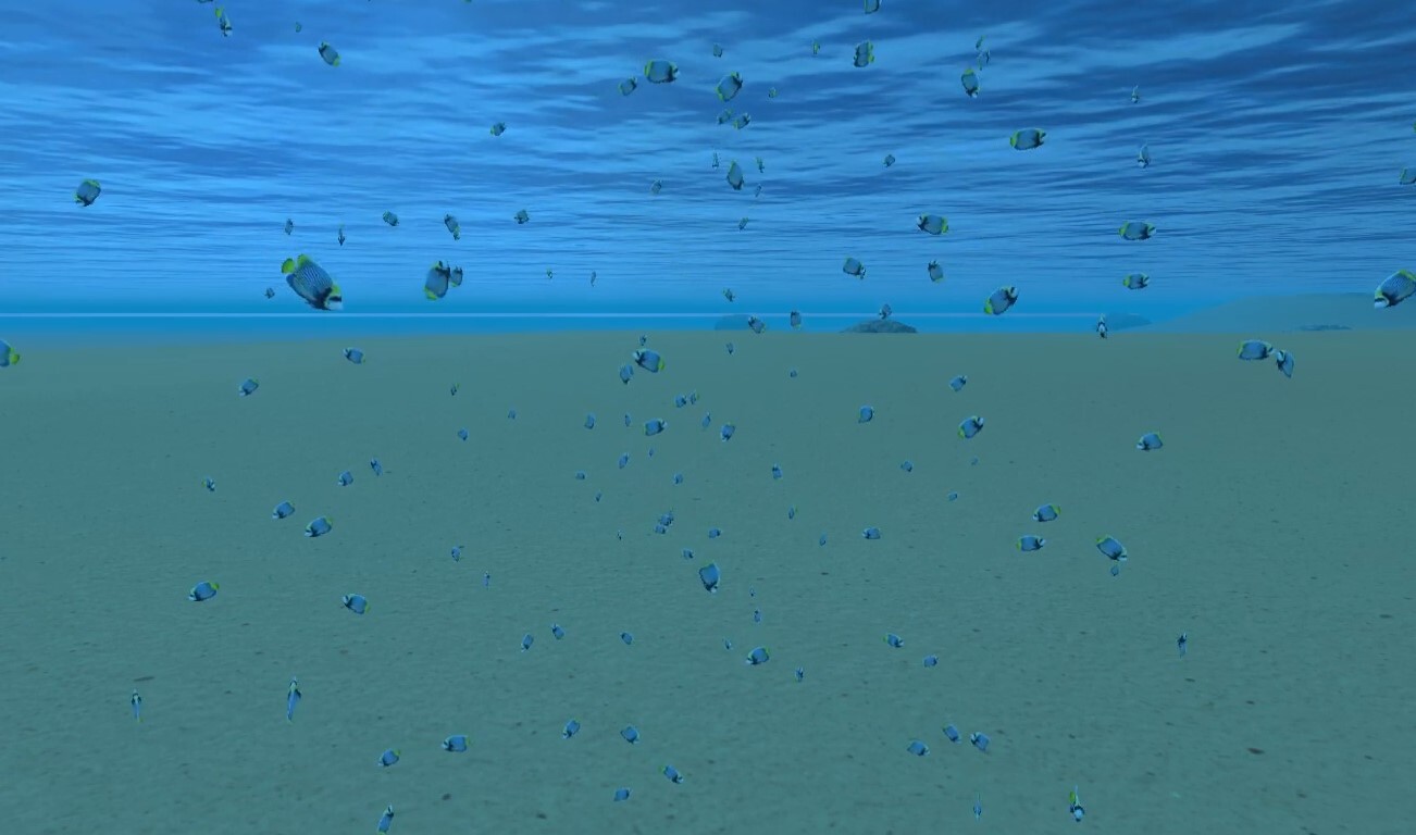 ArtStation - Flock Fish Particle System