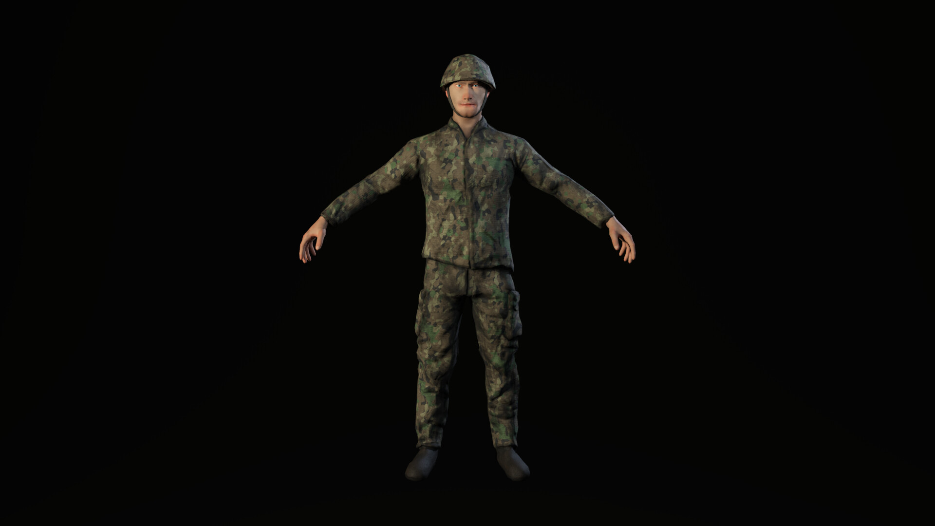 ArtStation - A Simple Soldier