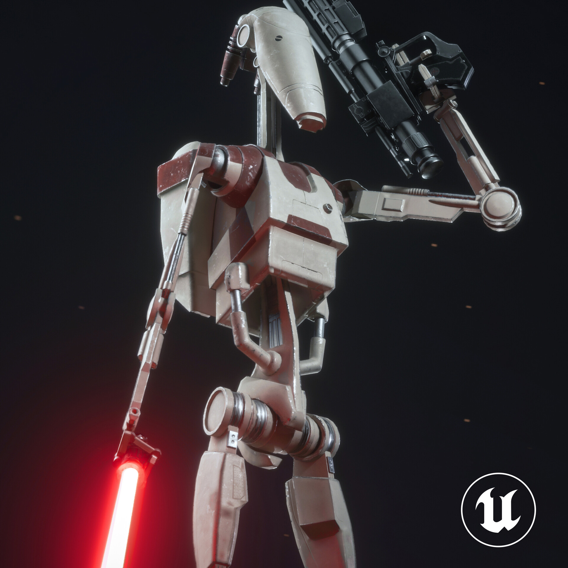 ArtStation - STAR WARS - The Sith Droid │ Fan short movie