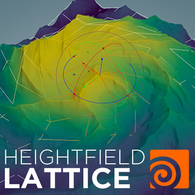 ArtStation - Houdini - Heightfield Lattice Tool