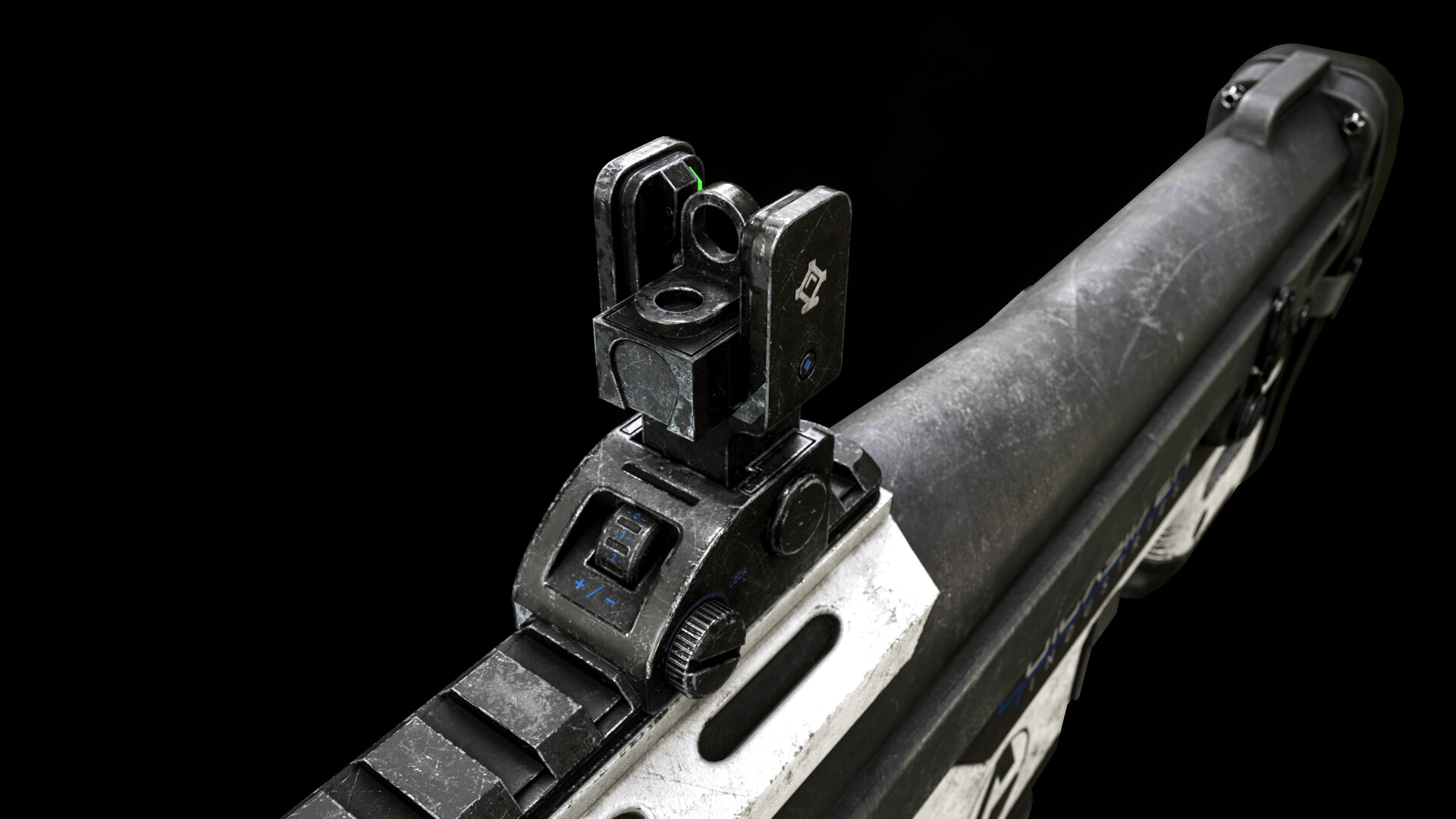 ArtStation - "Silverback" Battle Rifle