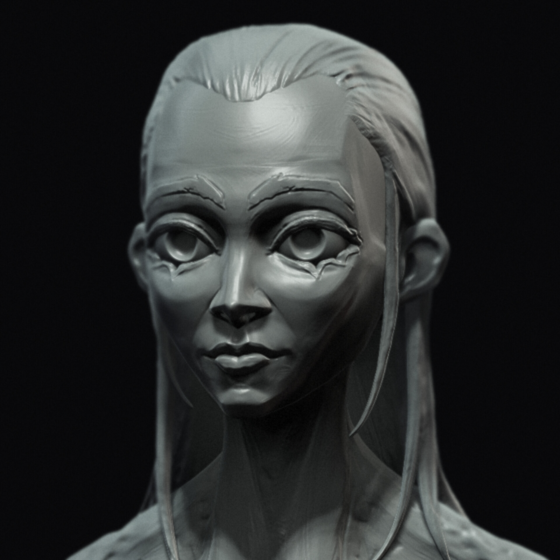 ArtStation - Pale Lady Clay