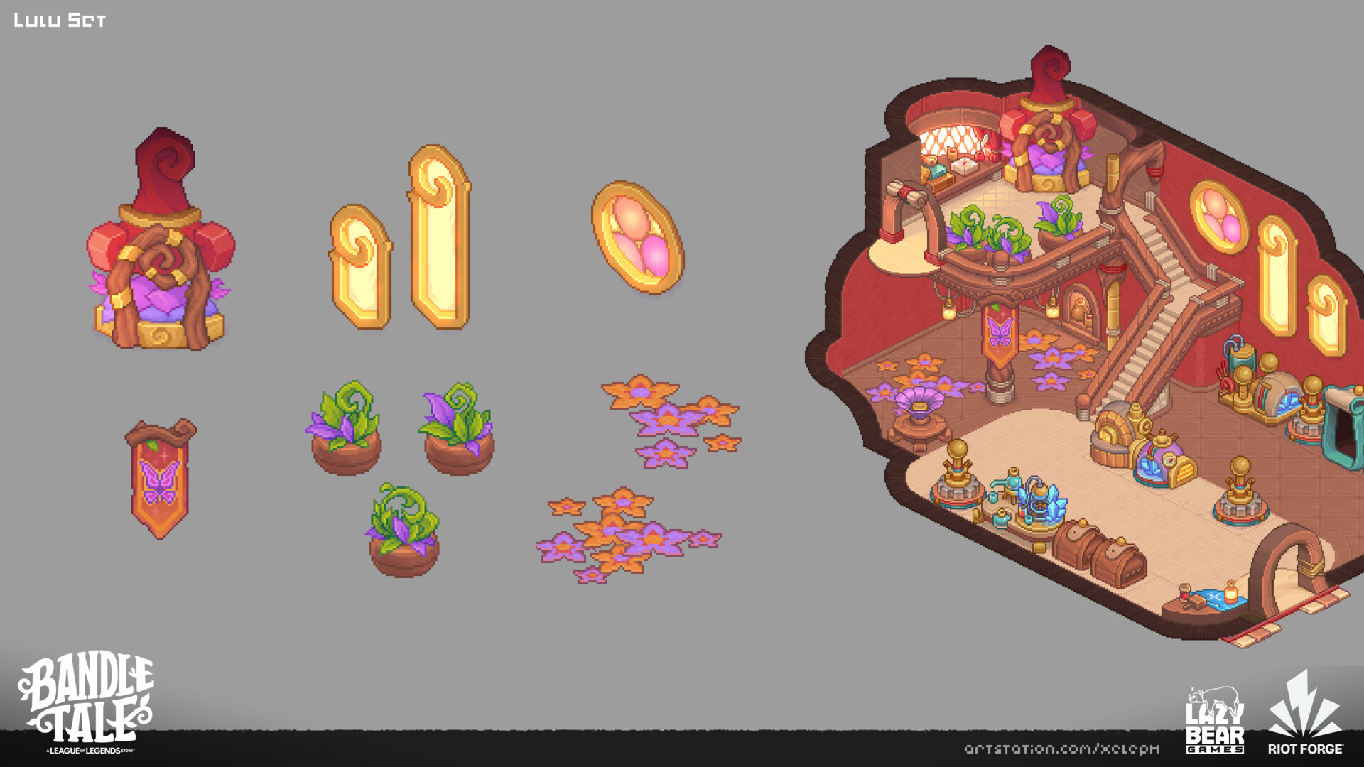 ArtStation - House Asset for Bandle Tale : A League of Legends Story