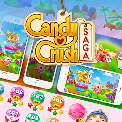 ArtStation - Candy Crush Saga, King
