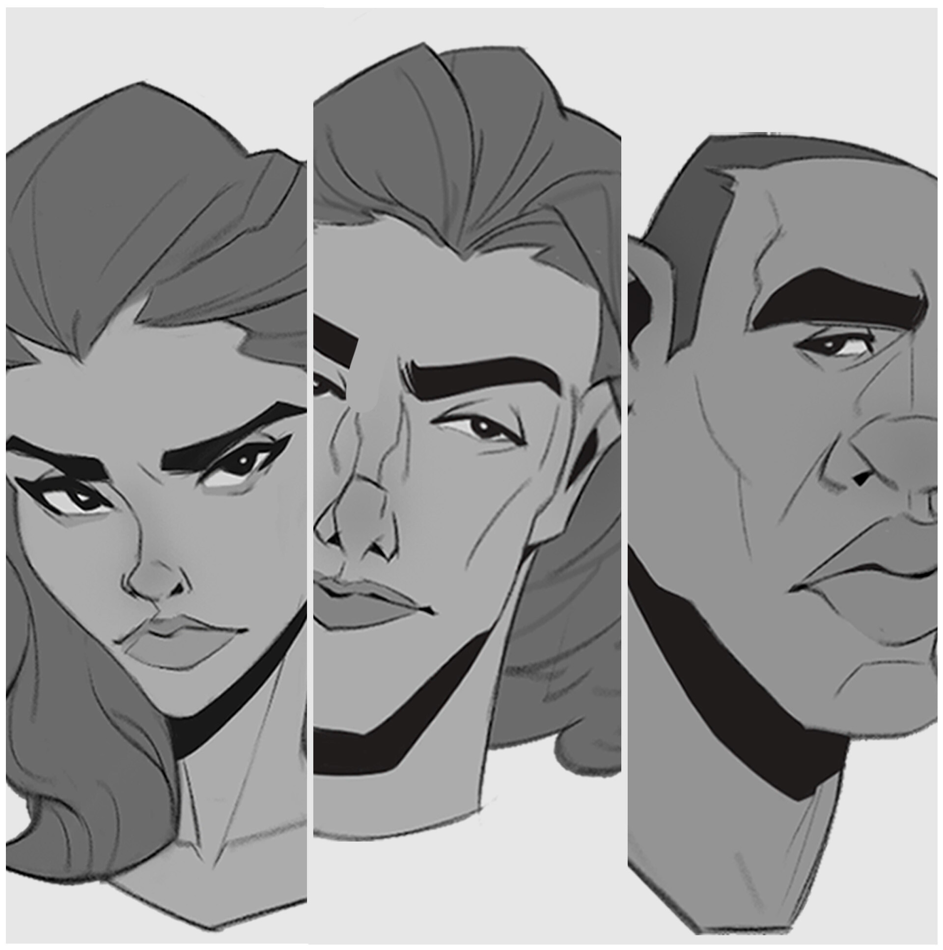 ArtStation - Portrait Sketches