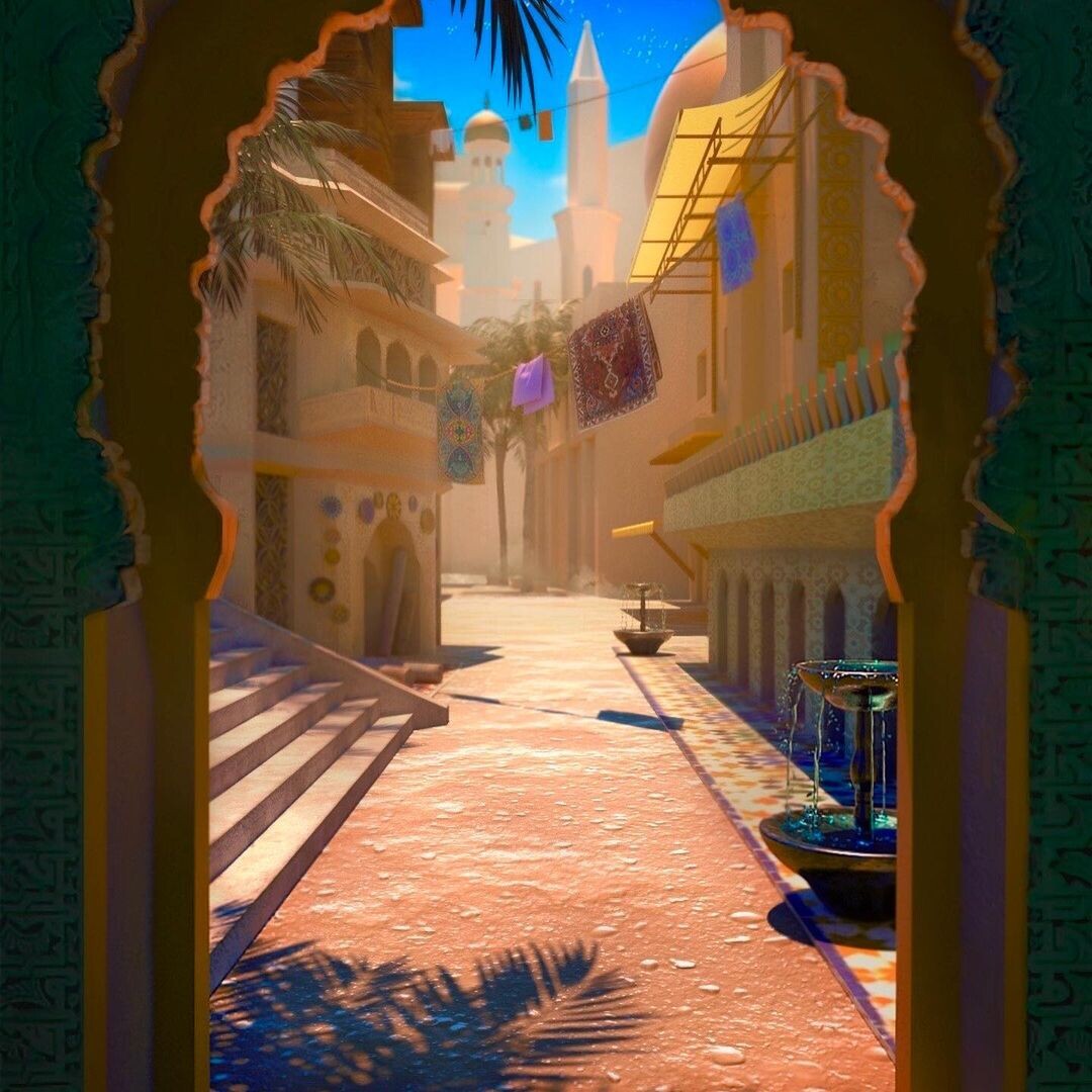 ArtStation - Middle Eastern Street