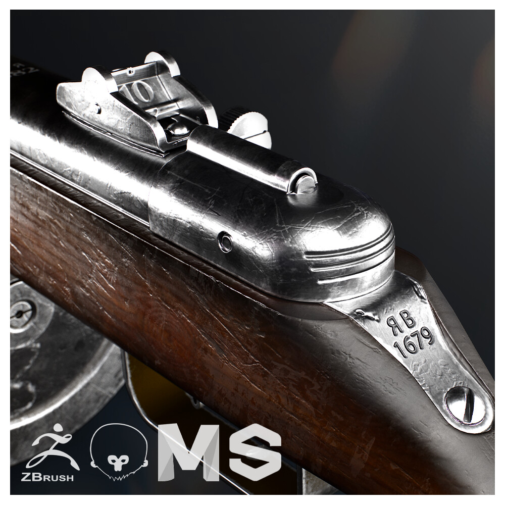 ArtStation - PPSh-41 aka The Soviet Bullet-Hose