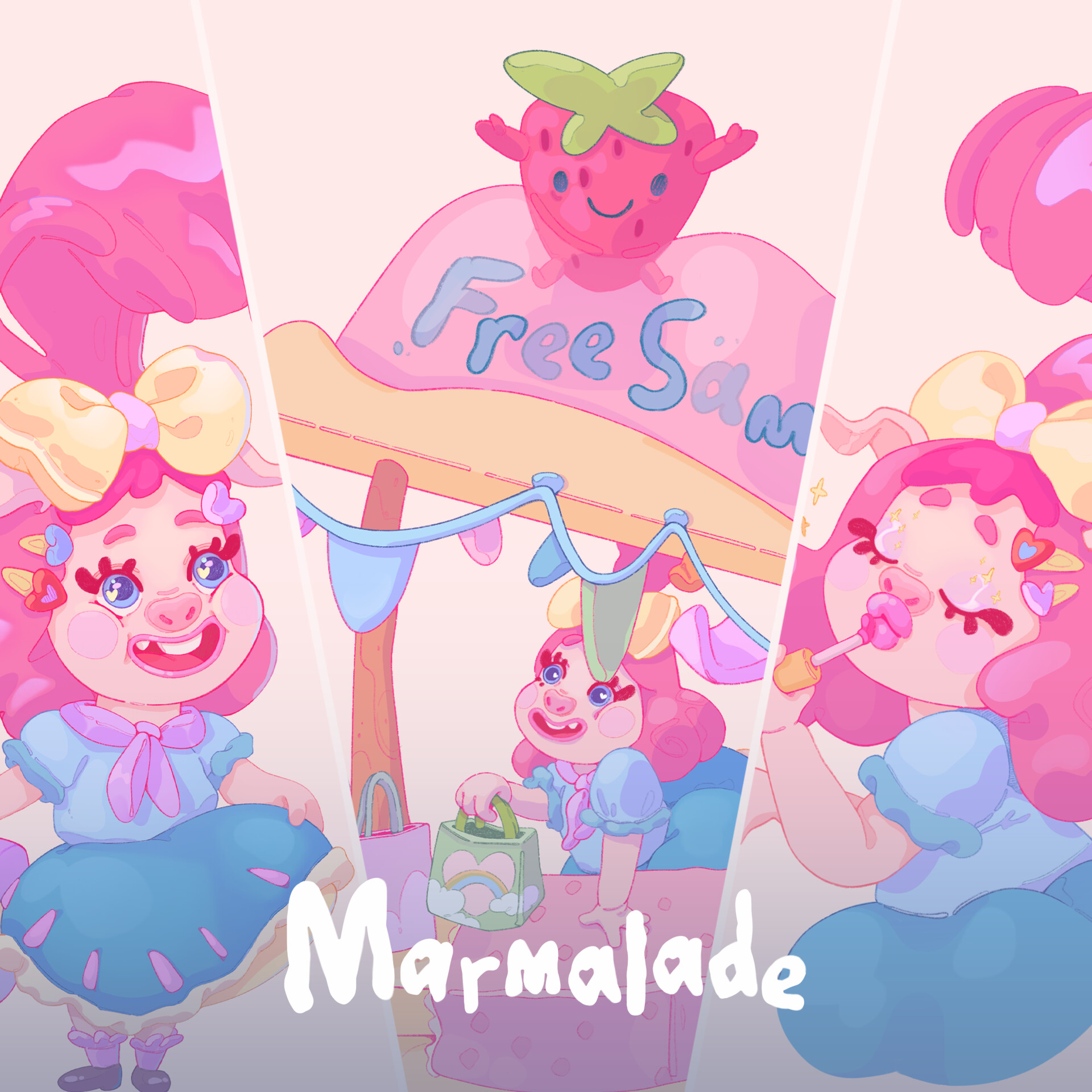 ArtStation - Marmalade character design