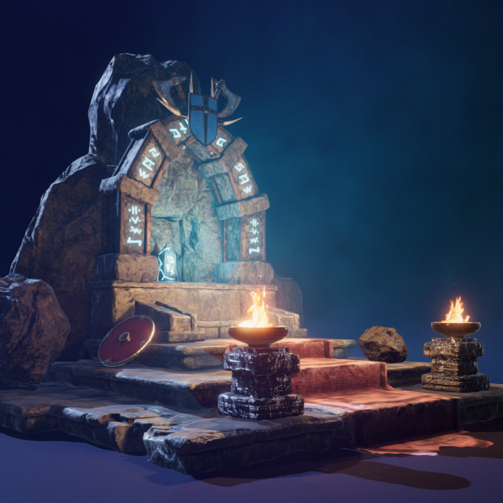 ArtStation - Altar Scene