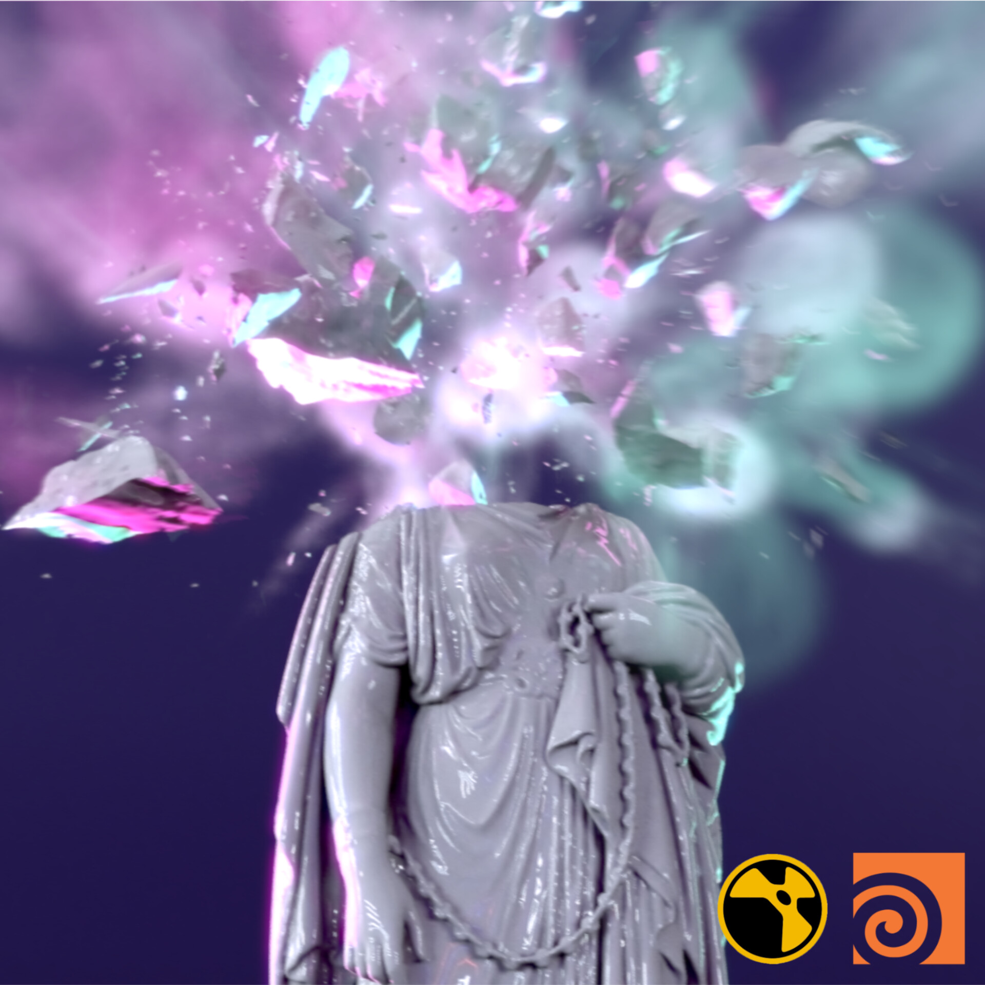 ArtStation - Exploding Head