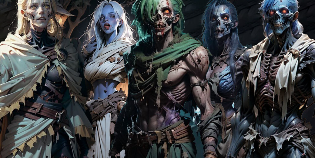 4K Anime Reference Art for Artists and Enthusiasts - 282 Ghoul Monsters ...