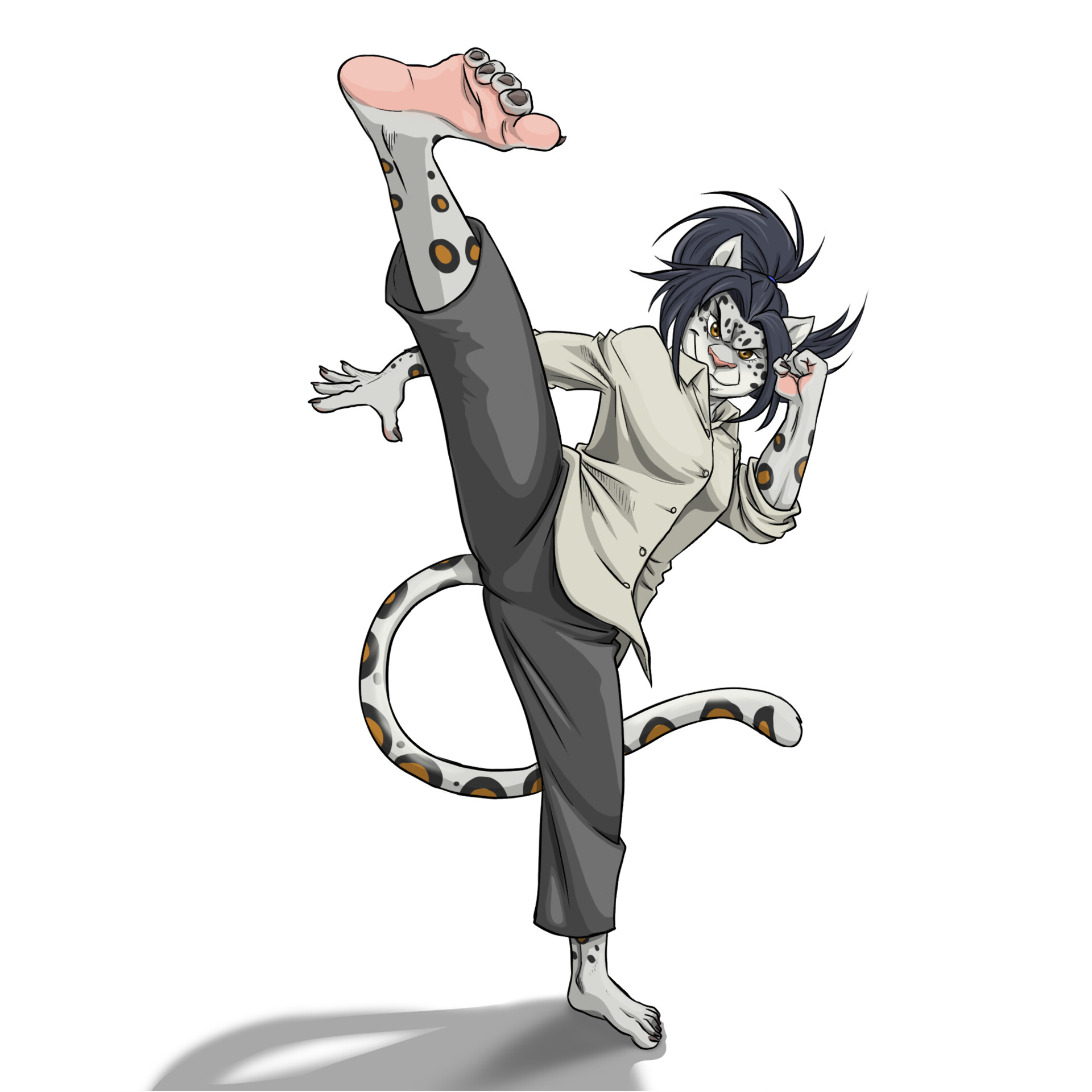 ArtStation - Snow Leopard