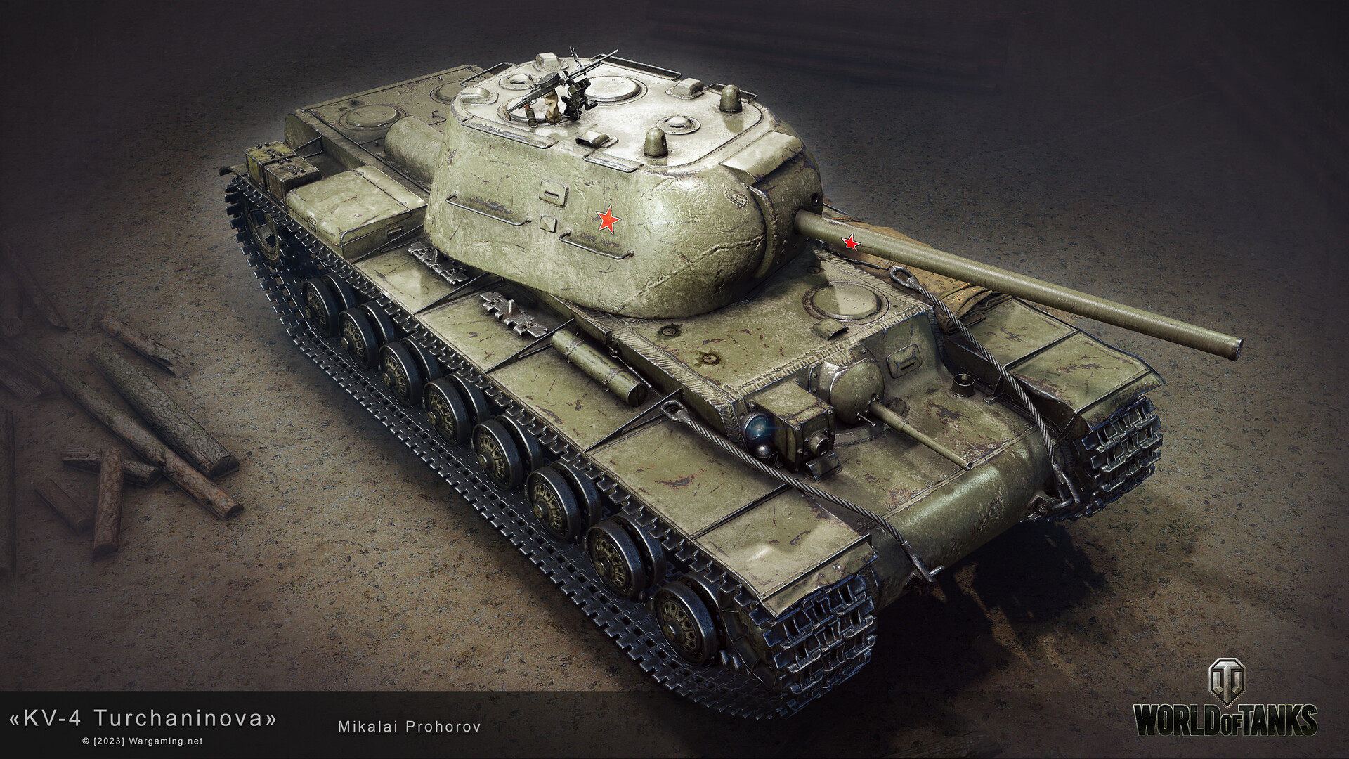 ArtStation - KV-4 Turchaninova