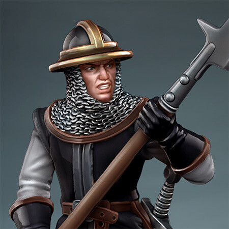 Labyrinth Models - Sheriff of Nottingham and Guards