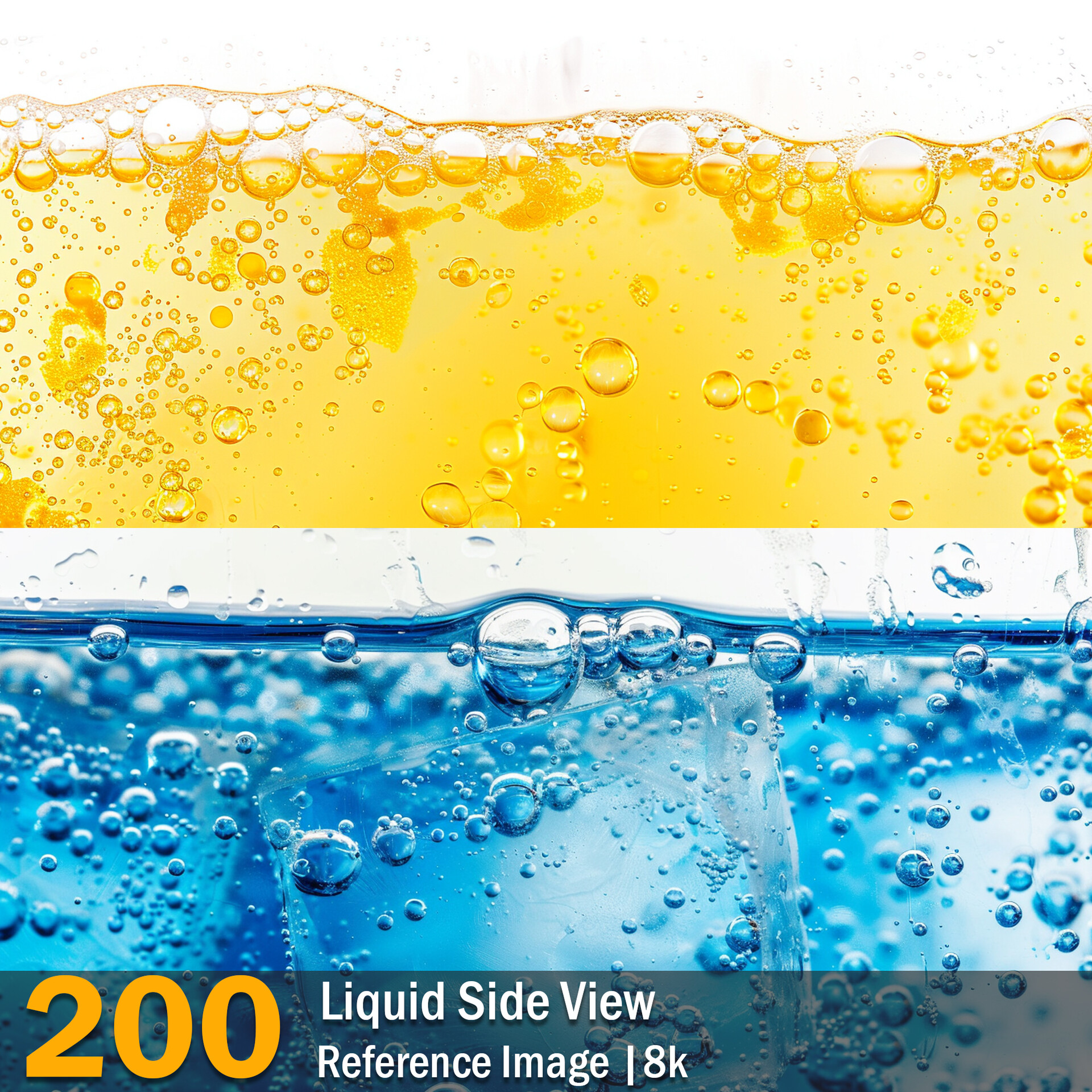 ArtStation - Liquid Side View | Reference Images | 8K