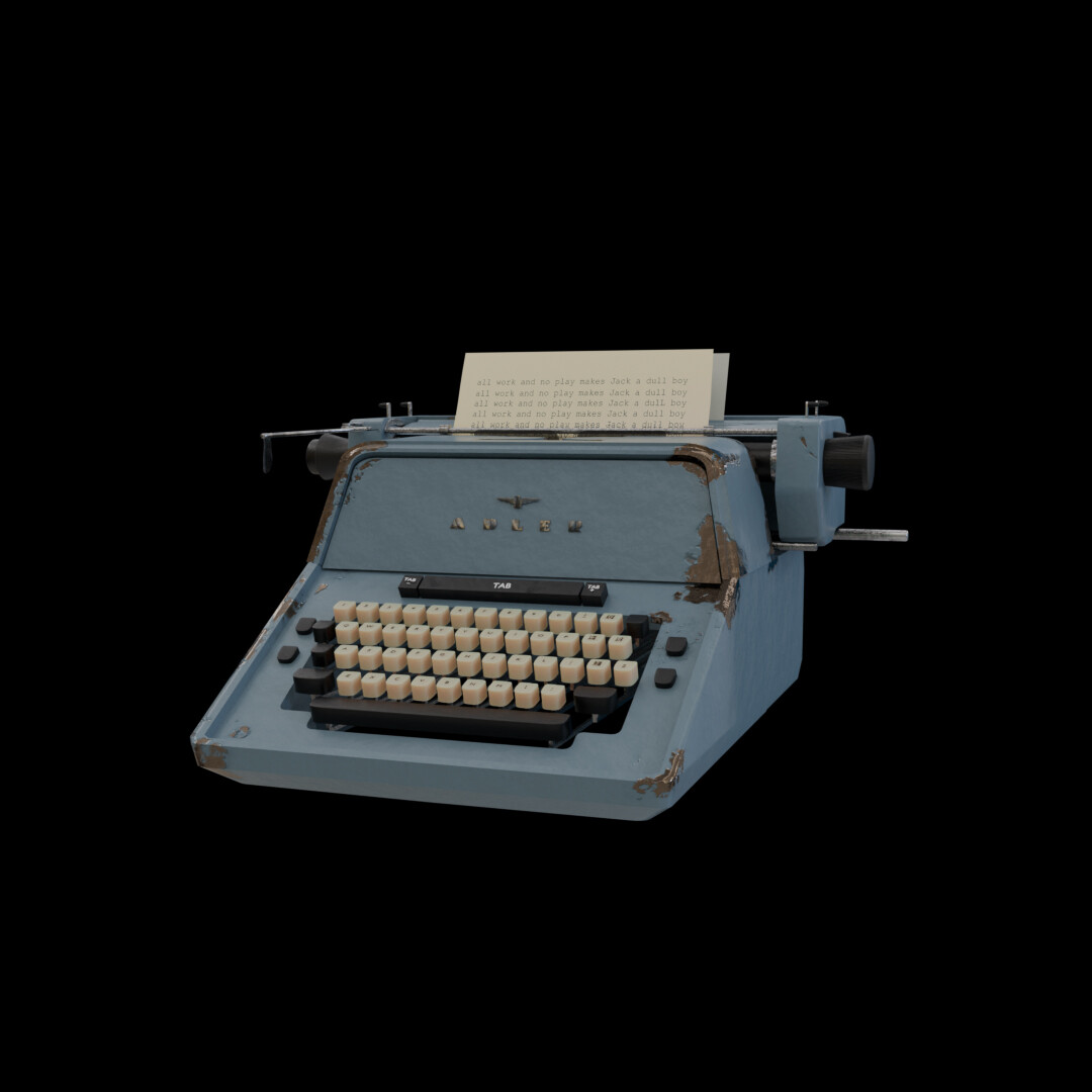 ArtStation - The Shining Typewriter