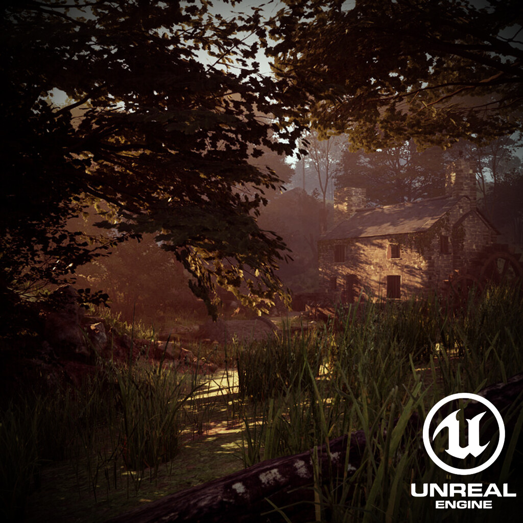 ArtStation - Garreg Fawr Farmhouse Study