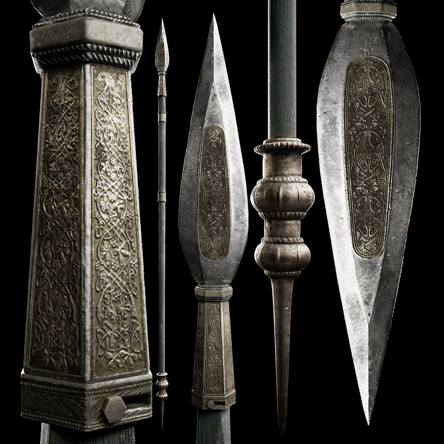 ArtStation - Antique spear