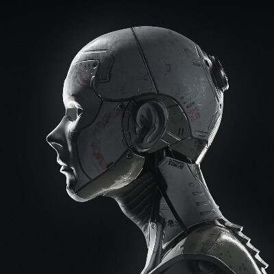 ArtStation - Android Head | MMP2 test renders