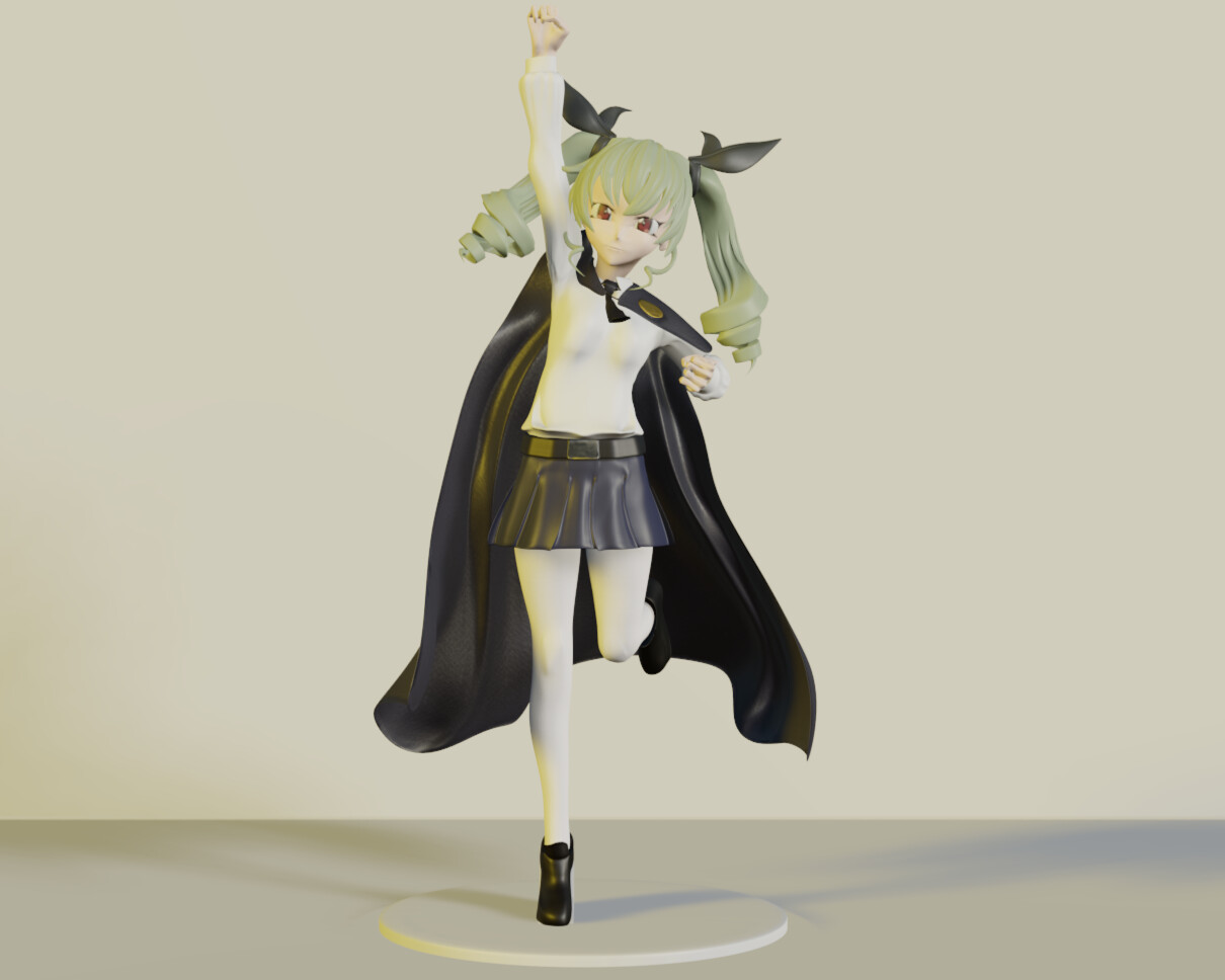 ArtStation - Anchovy 3D Model