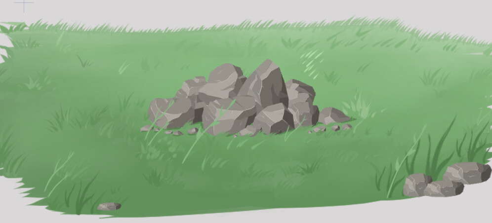 ArtStation - Grass Field animation test