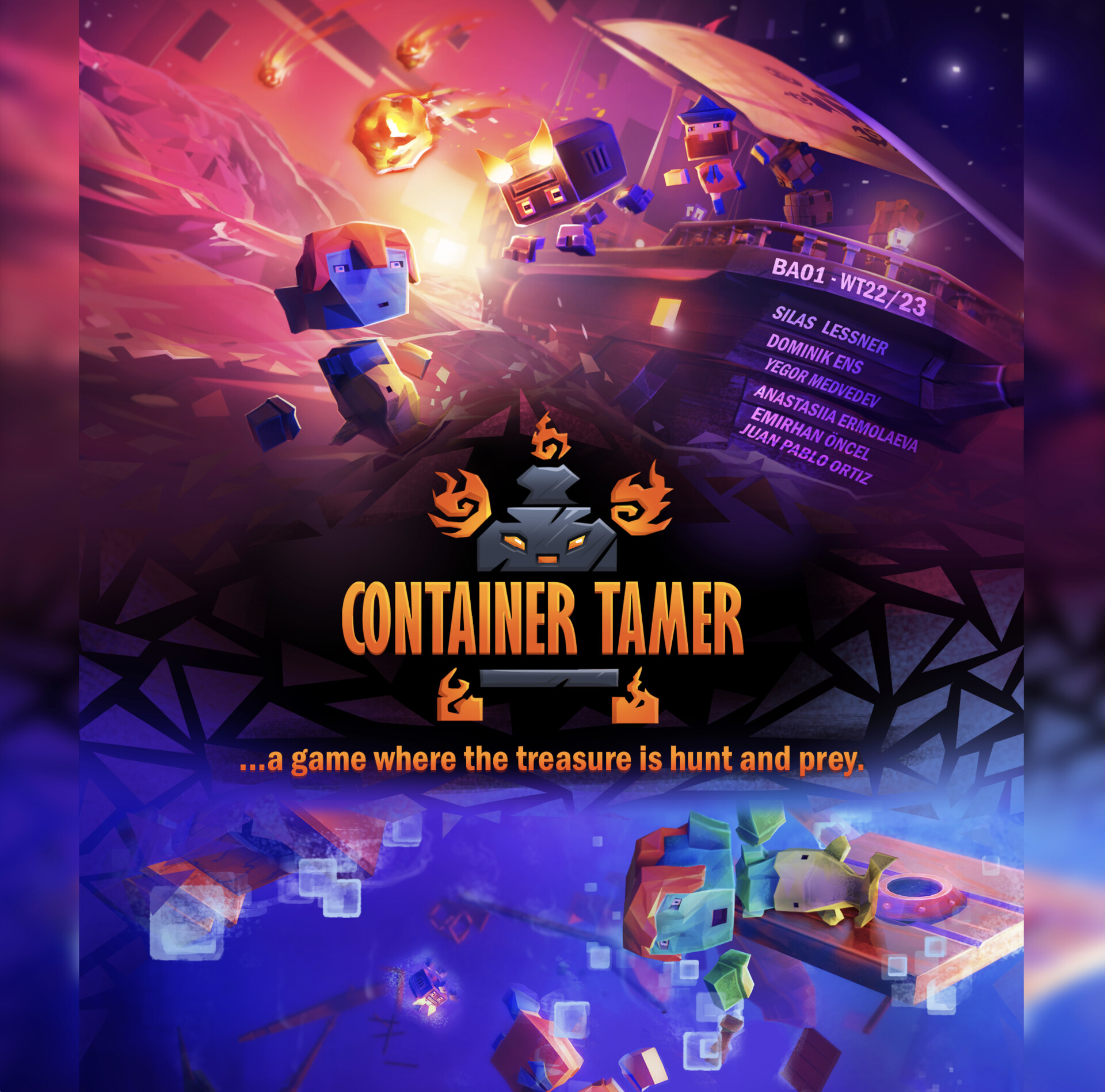 ArtStation - Container Tamer - Game Prototype