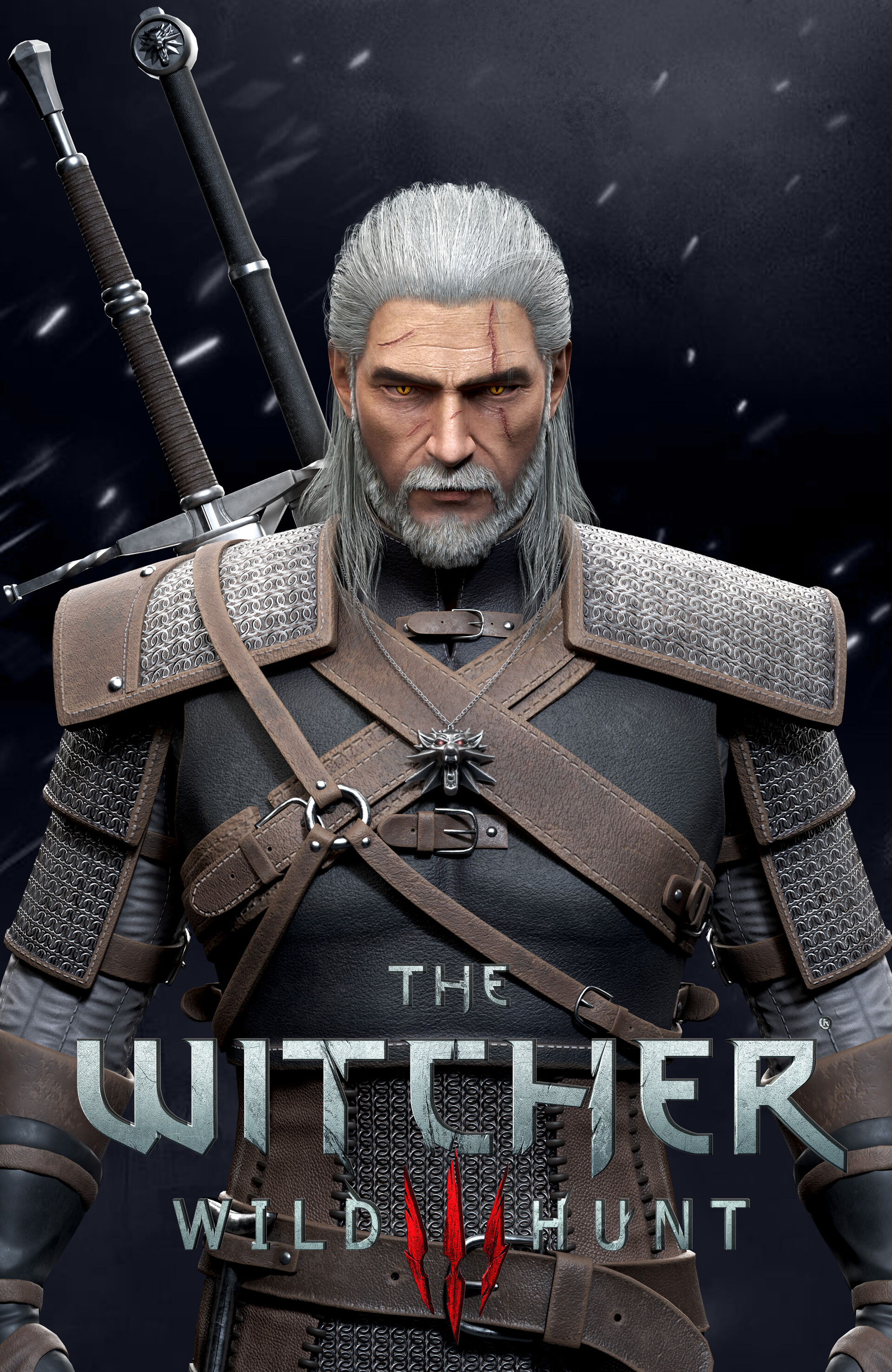 ArtStation - The Witcher 3: Wild Hunt _ Geralt