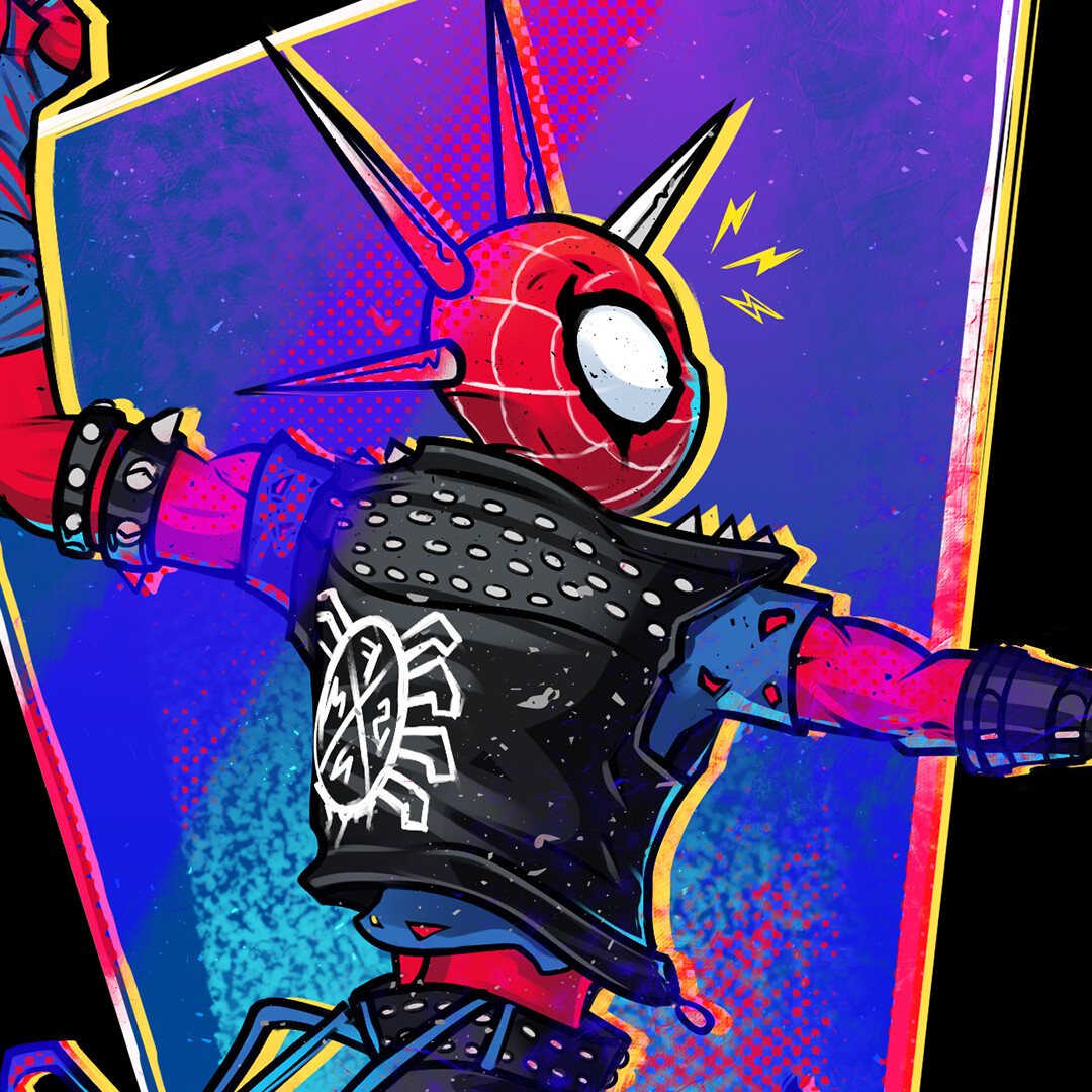 ArtStation - Spider-Punk