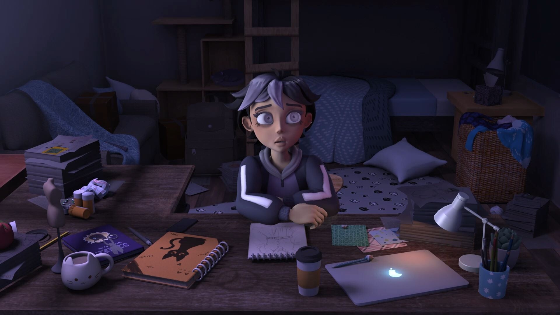 ArtStation - Animated Short Lighting Highlights