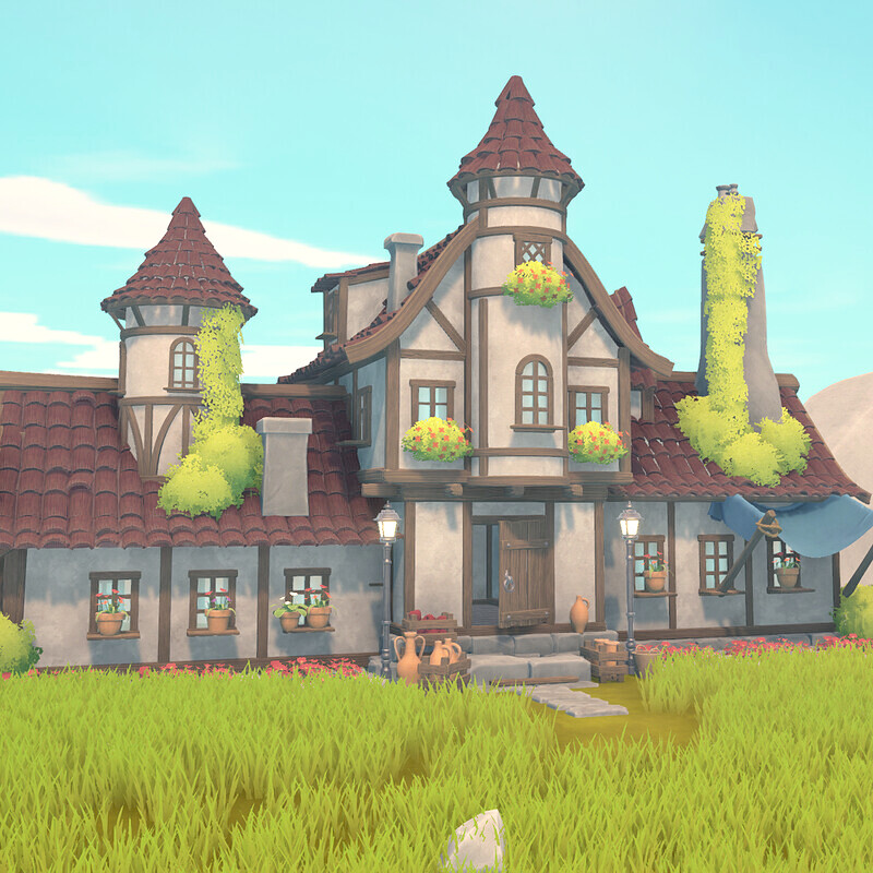ArtStation - Idyllic Fantasy House