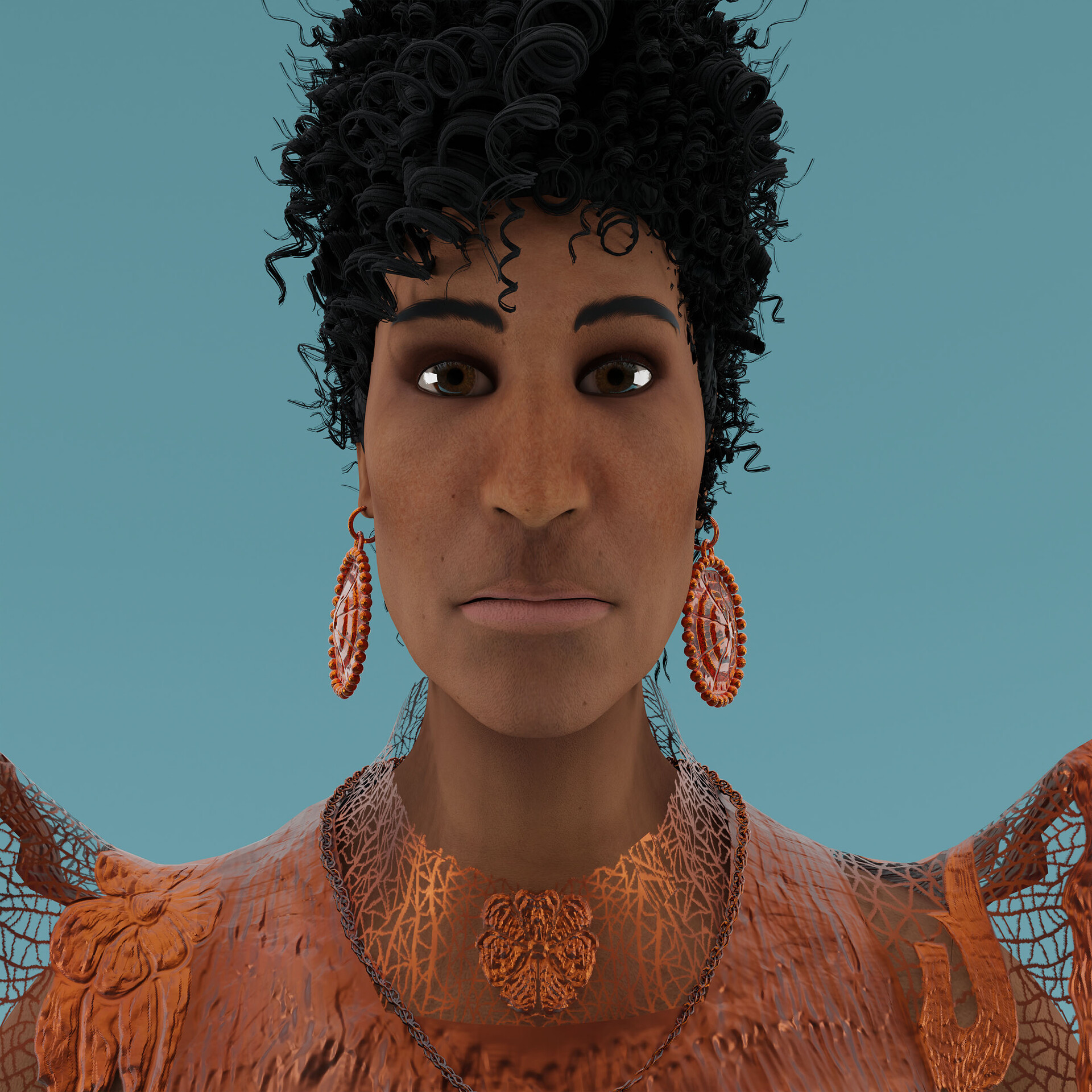 ArtStation - Obá, character for animation