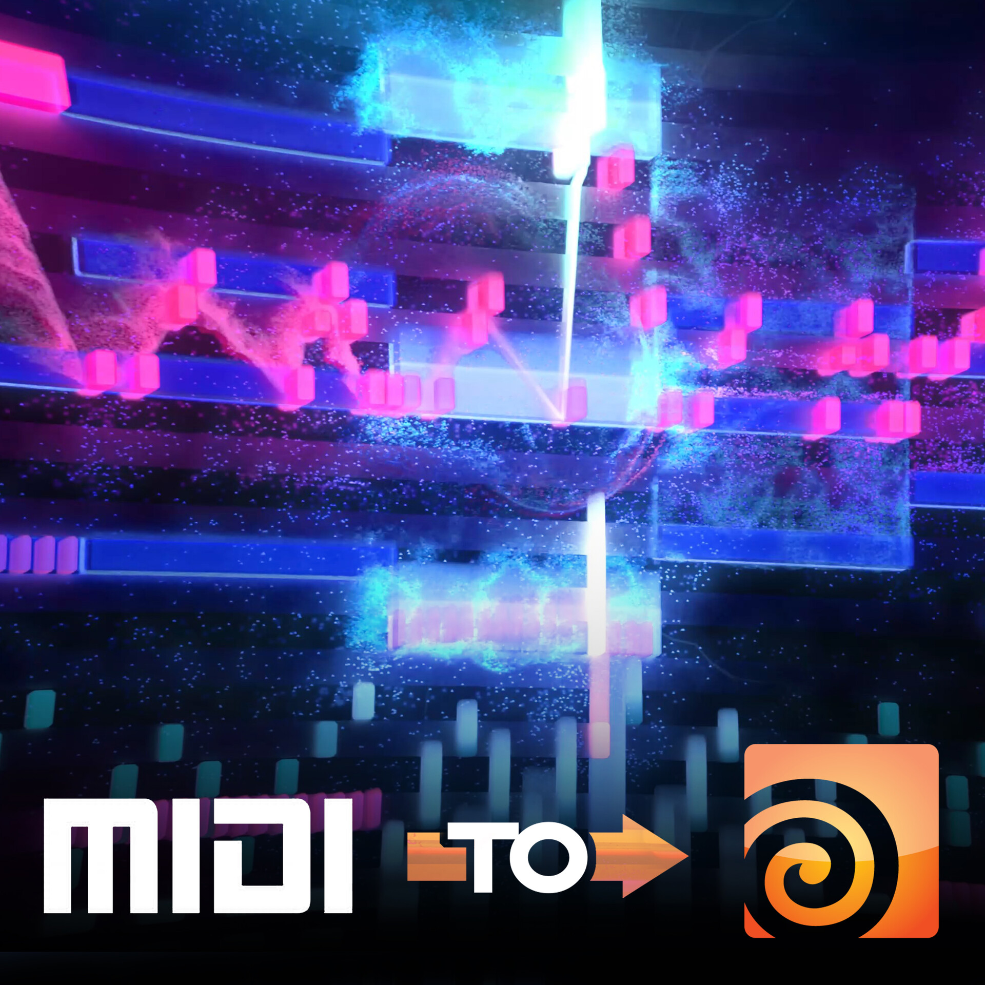 ArtStation - Procedural MIDI Animation in Houdini