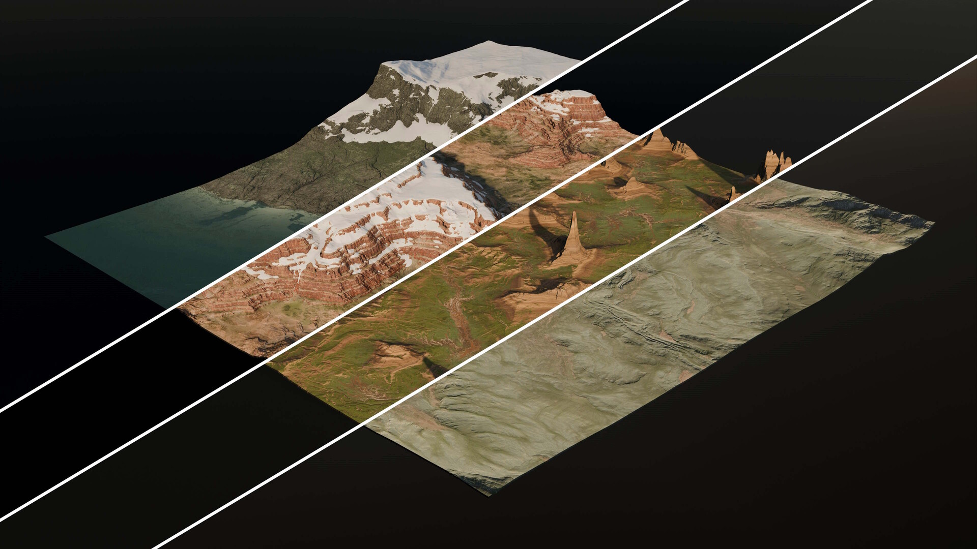 ArtStation - Weekly Gaea Terrain - 2023