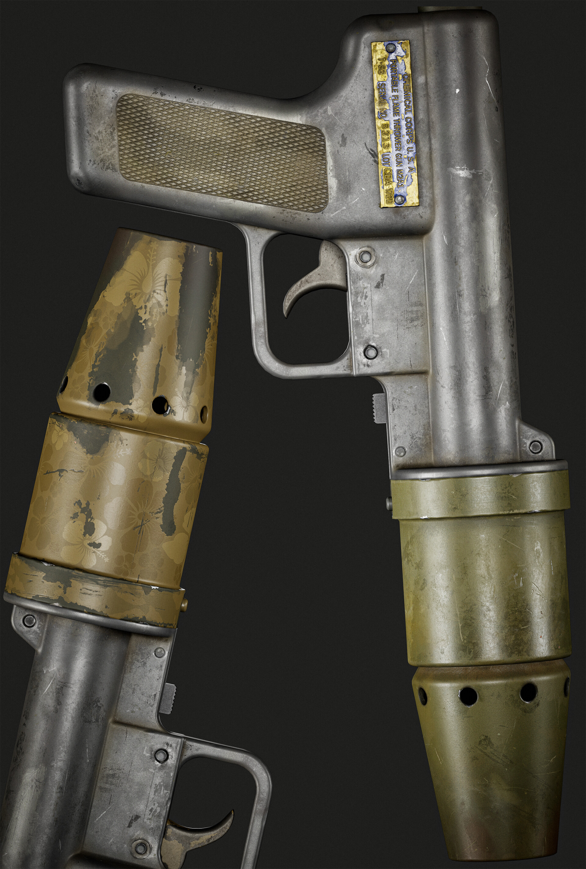 ArtStation - M2 Flamethrower