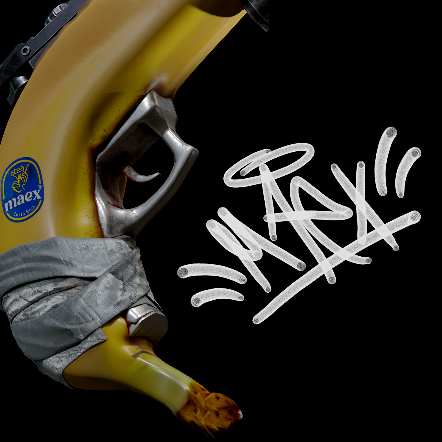 ArtStation - BANANA GUN by 6maex