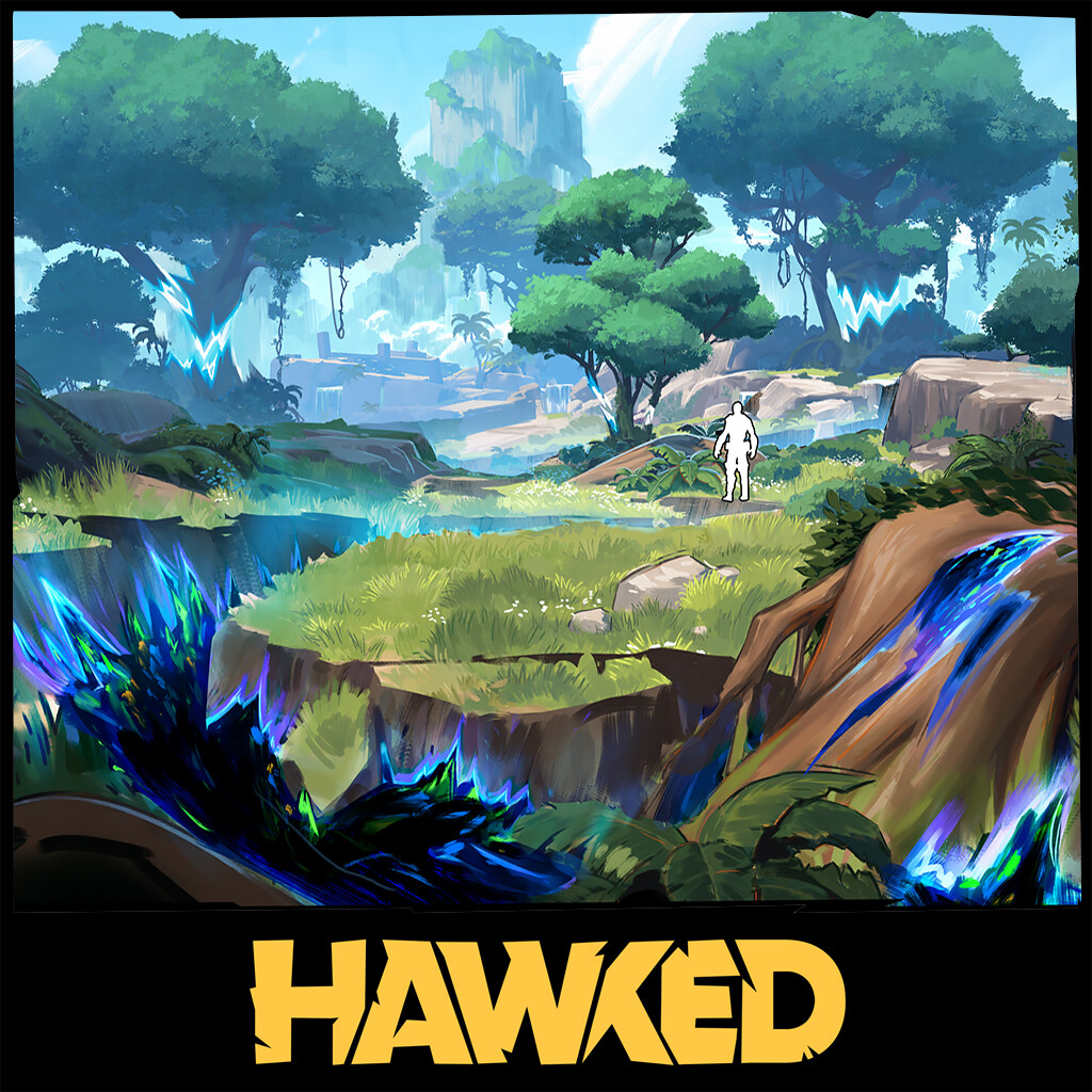 ArtStation - HAWKED Biome concepts