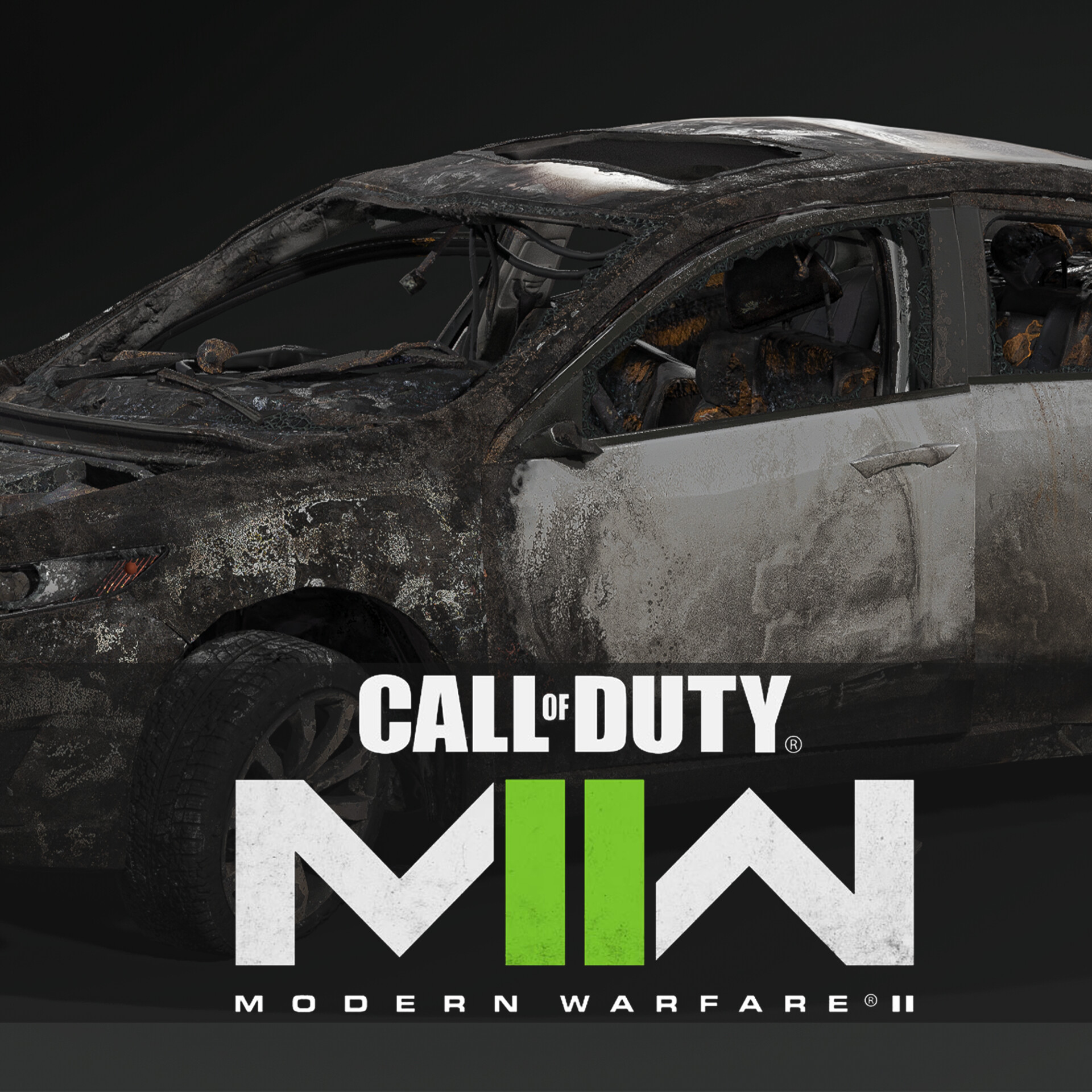 ArtStation - Call of Duty: MW2 - Destroyed sedan