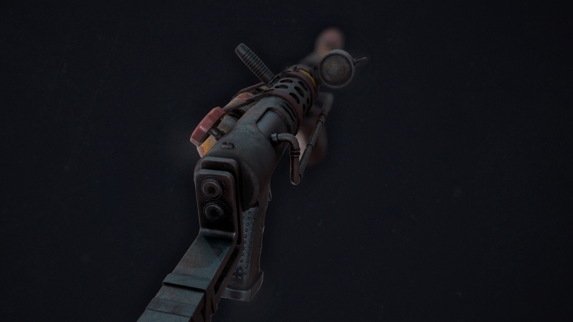 ArtStation - Post Apocalyptic Flamethrower