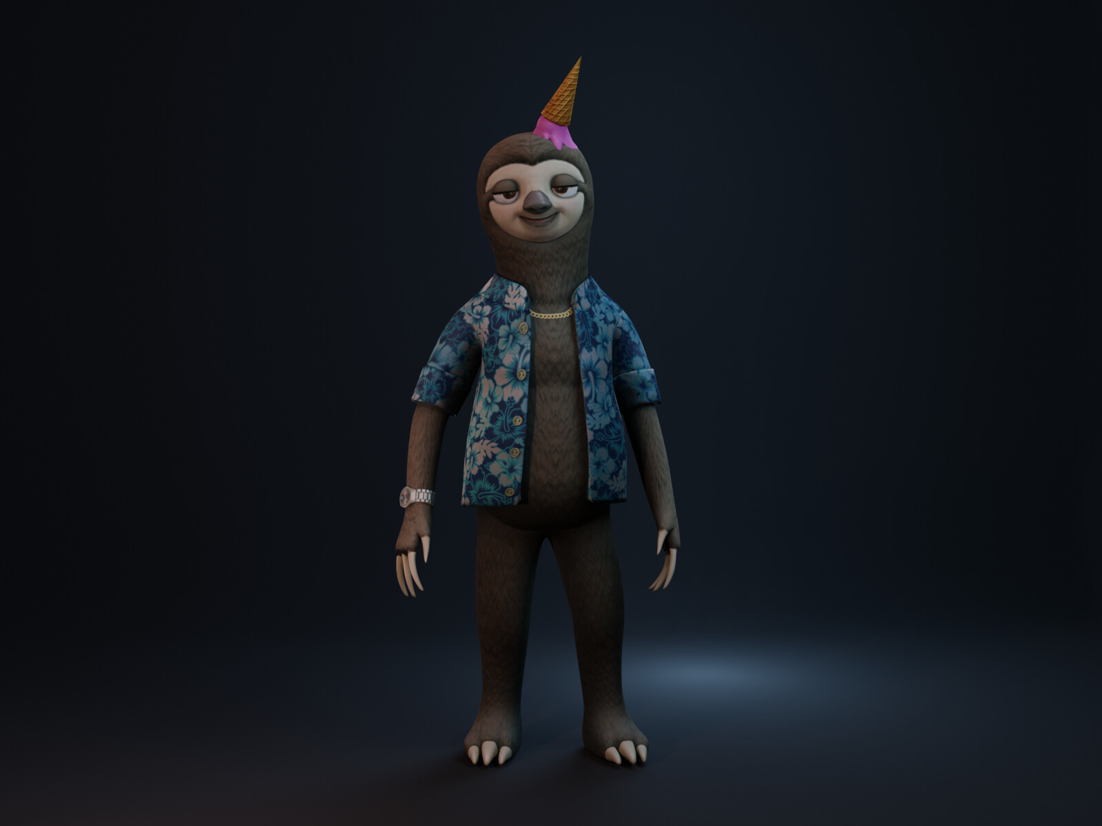 ArtStation - Sloth Character