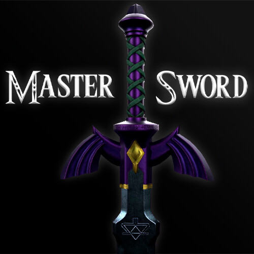 ArtStation - Master Sword Fan Art by David_DLHG
