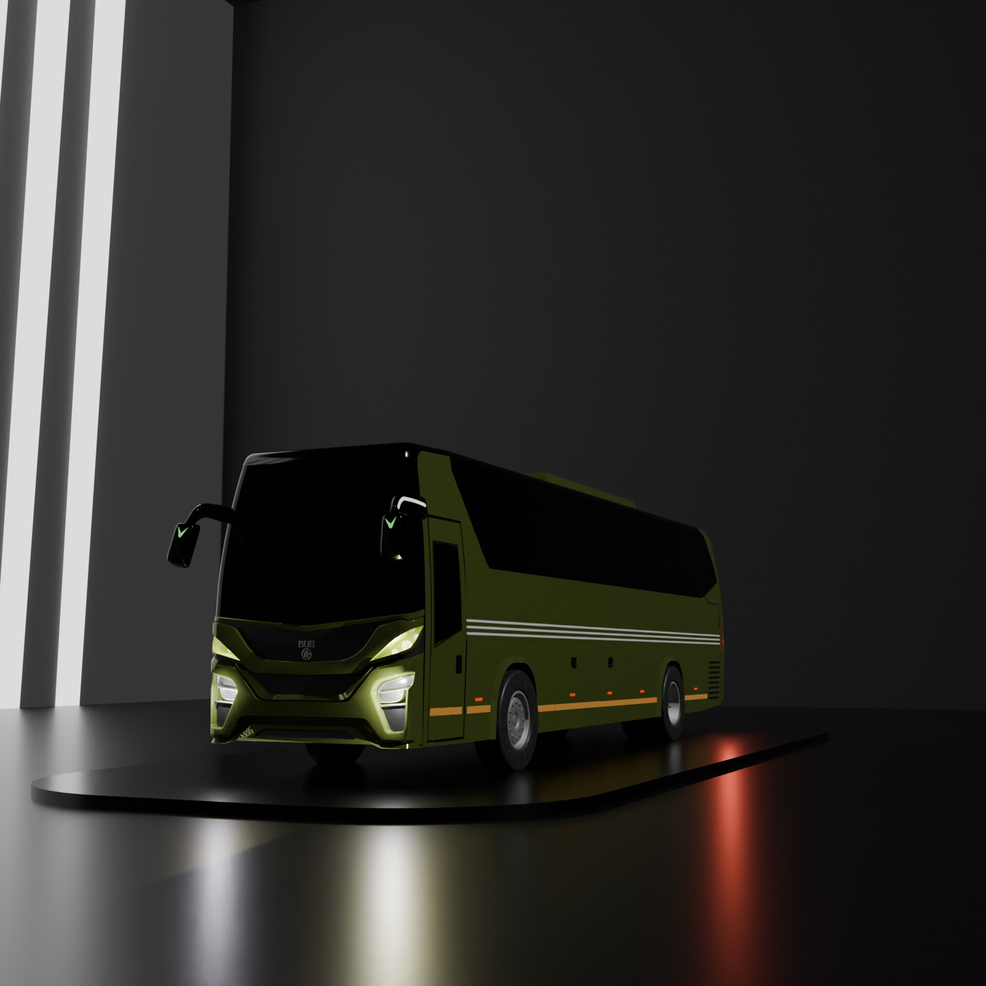 ArtStation - BUS 3D Model